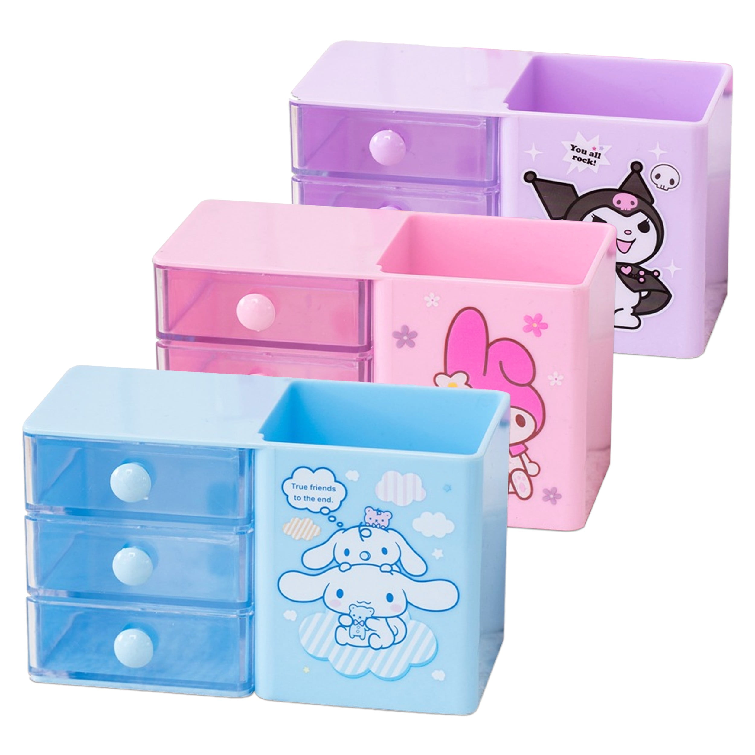 Roffatide Anime Cinnamoroll Melody Kuromi Desktop Desk Office Supplies ...