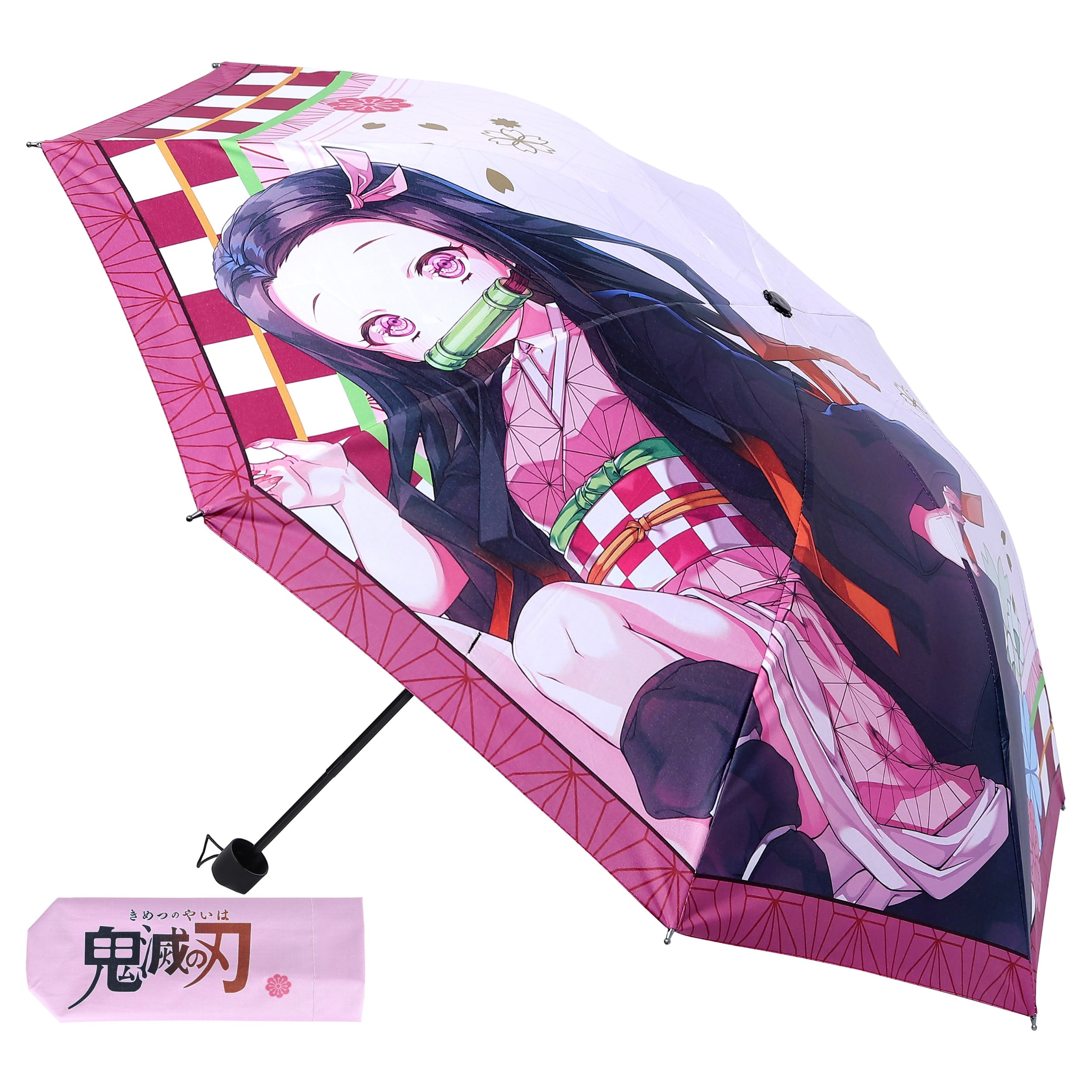 Roffatide Anime Demon Slayer Kamado Nezuko Umbrella 39 in Travel ...