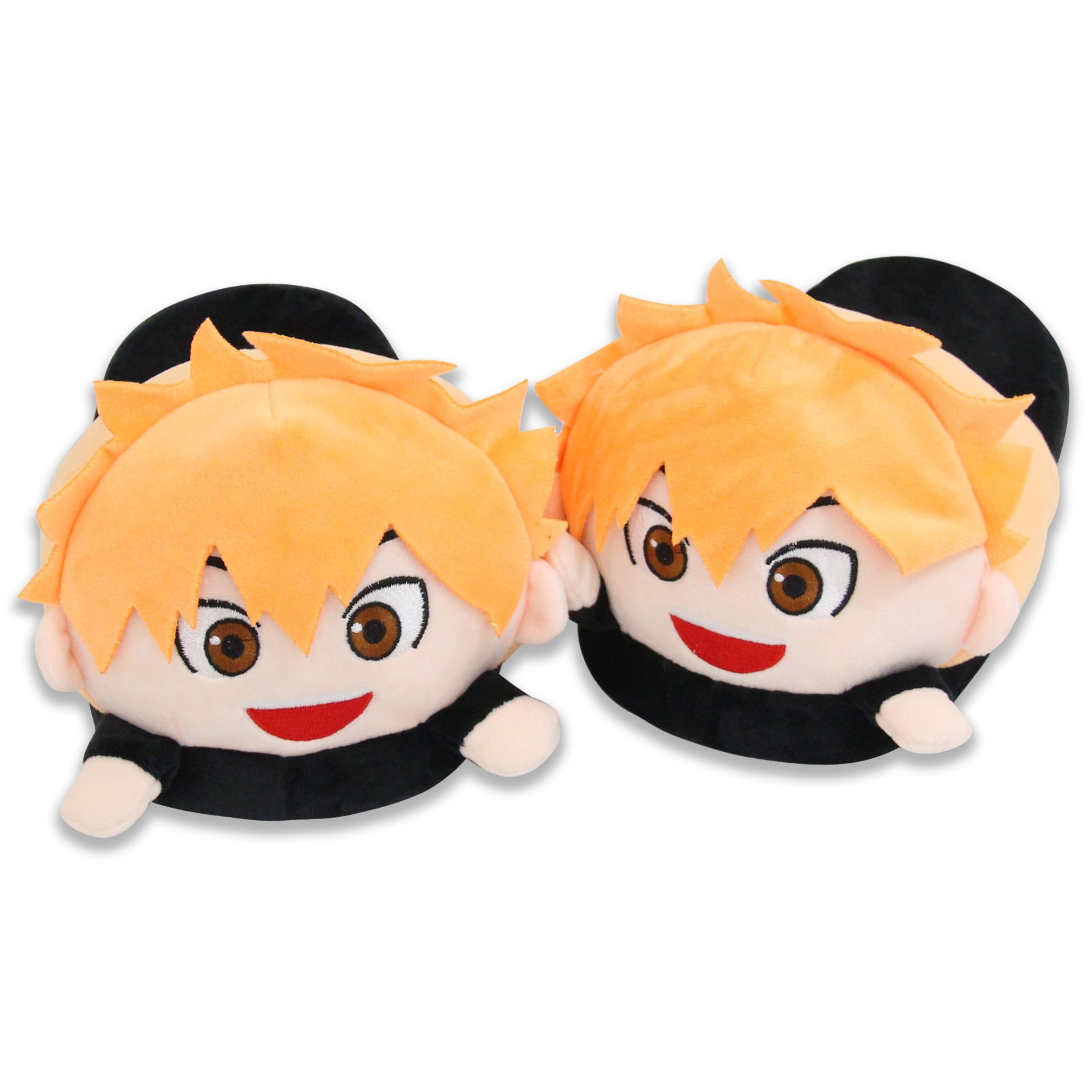 Roffatide Anime Haikyuu!! Fuzzy Slippers Shoyo Hinata House Slippers ...