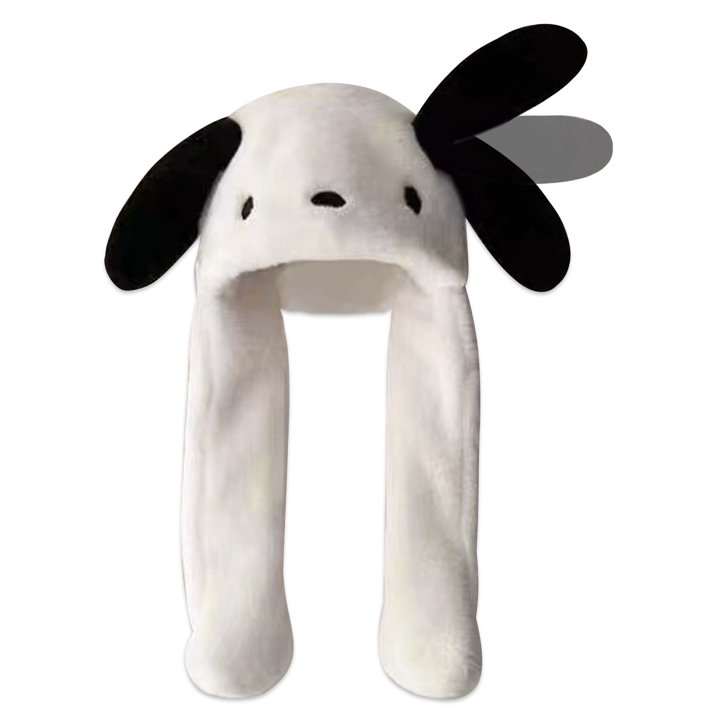 Roffatide Anime Pochacco Ear Moving Jumping Hat Fluffy Beanie Cap Soft ...