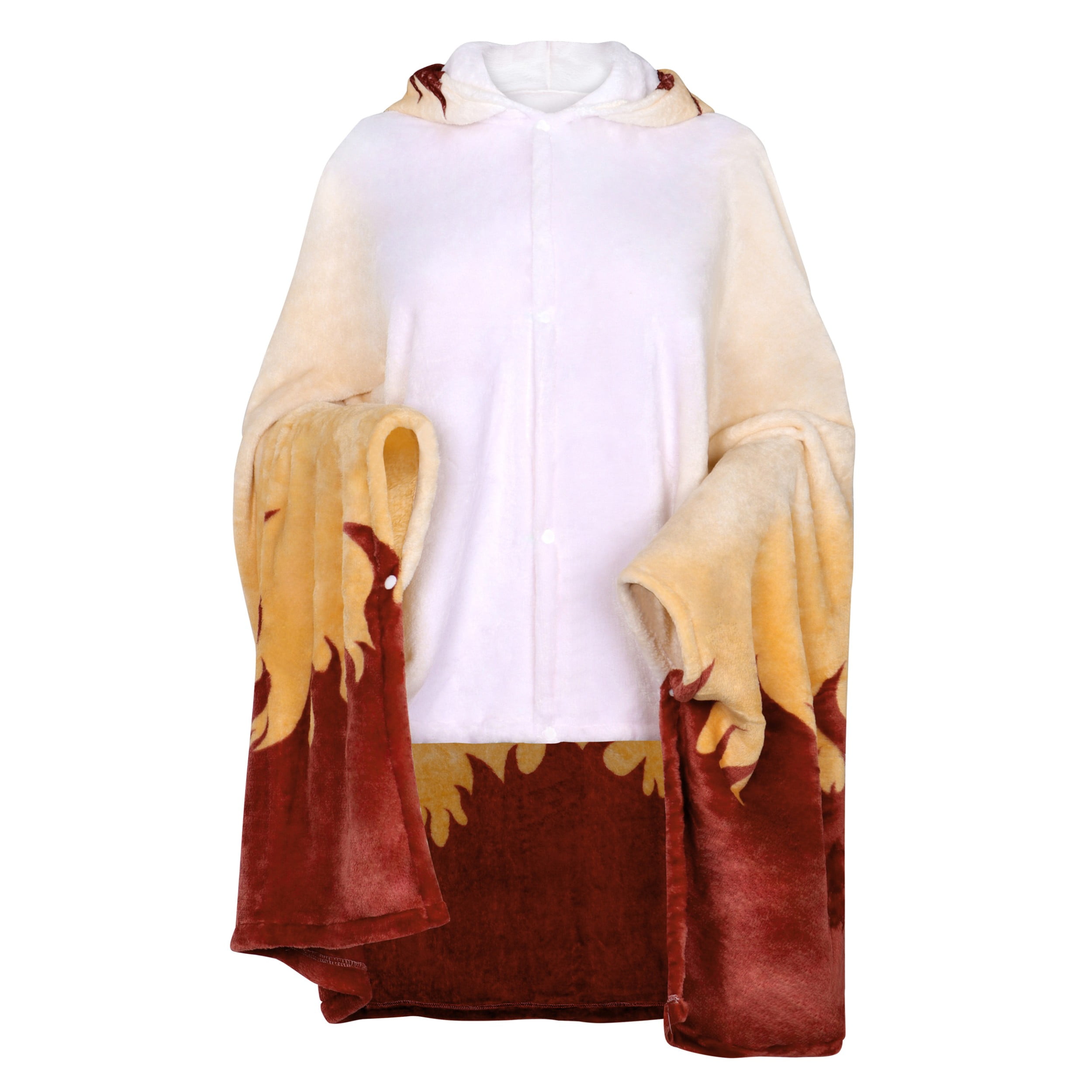 Roffatide Demon Slayer Rengoku Kyoujurou Wearable Blanket Hoodie Anime ...