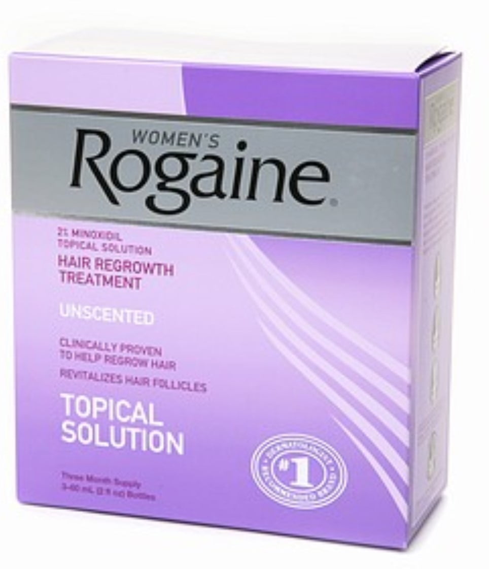 Rogaine Women's Unscented 6 oz (3-Pack) (Pack of 4) - Walmart.com
