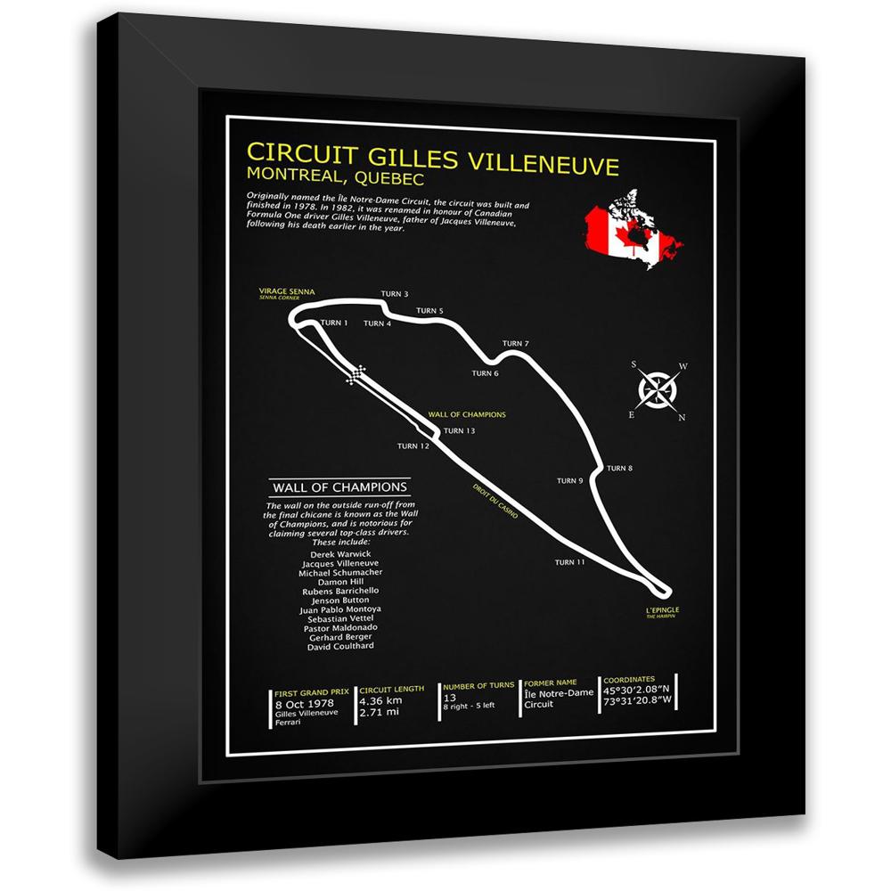 Rogan, Mark 12x14 Black Modern Framed Museum Art Print Titled - Gilles ...