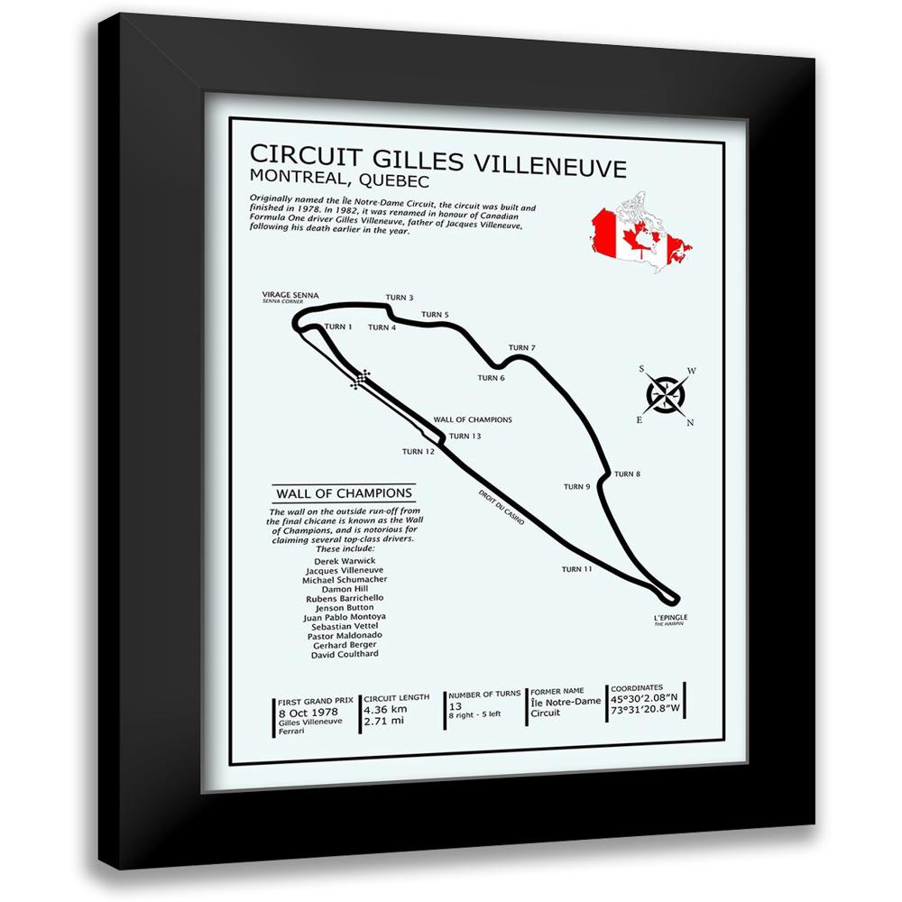 Rogan, Mark 12x14 Black Modern Framed Museum Art Print Titled - Gilles ...