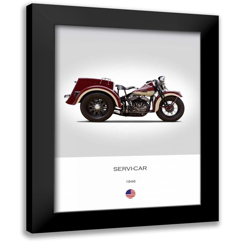 Rogan, Mark 12x14 Black Modern Framed Museum Art Print Titled - Harley ...