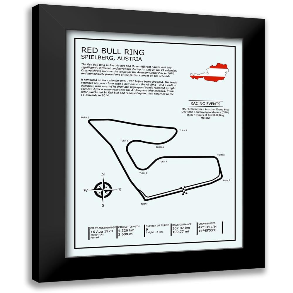 Rogan, Mark 12x14 Black Modern Framed Museum Art Print Titled - Red ...