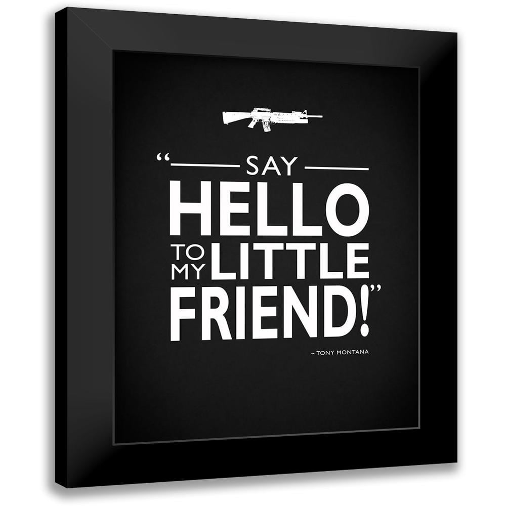 Rogan, Mark 12x14 Black Modern Framed Museum Art Print Titled - Say ...