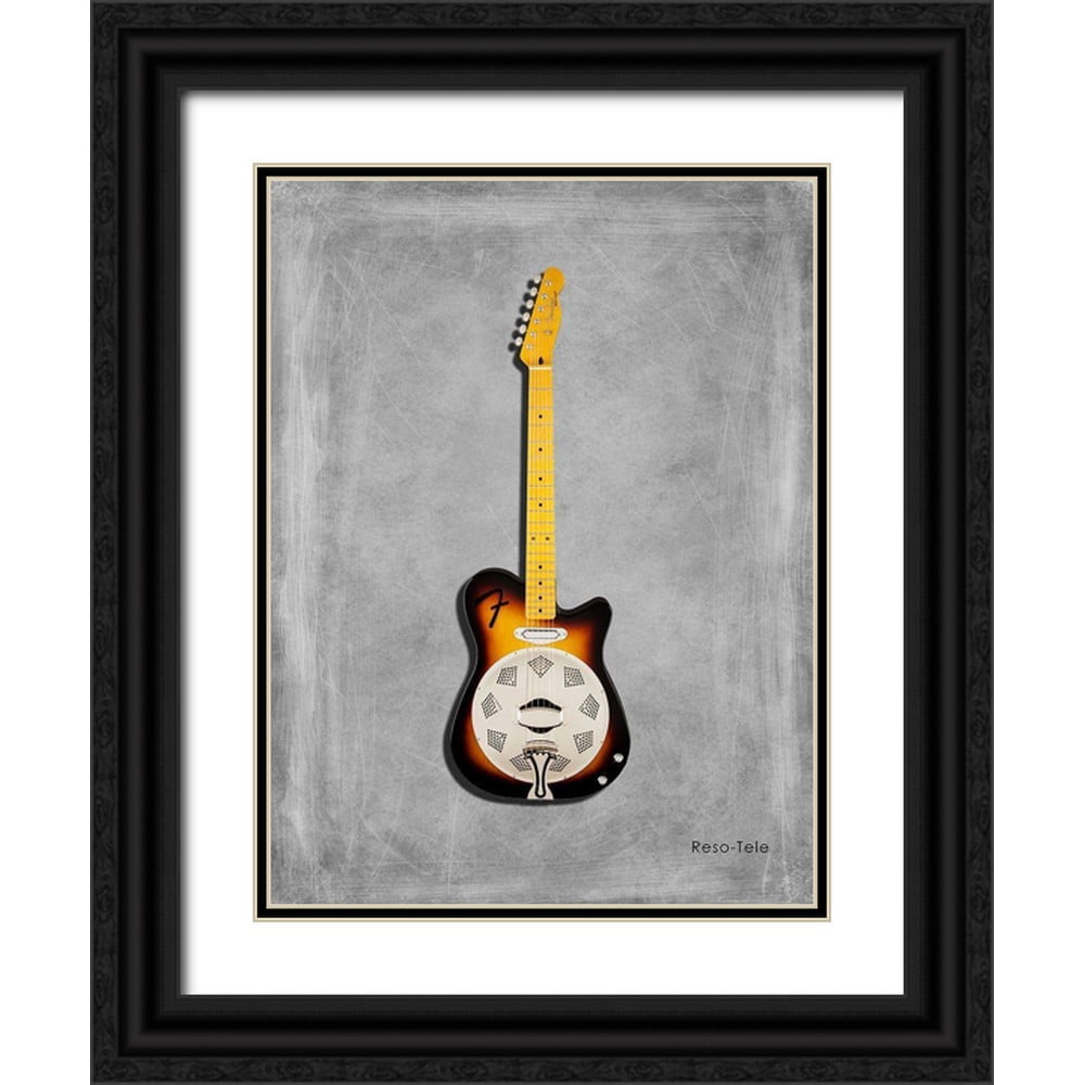 Rogan, Mark 12x14 Black Ornate Wood Framed with Double Matting Museum ...