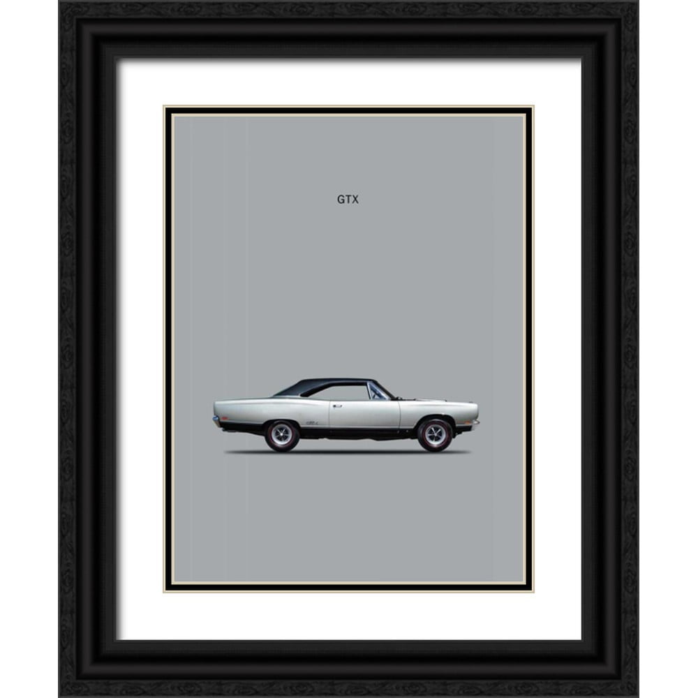 Rogan, Mark 12x14 Black Ornate Wood Framed with Double Matting Museum ...