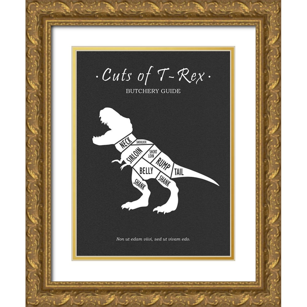 Rogan, Mark 12x14 Gold Ornate Wood Framed with Double Matting Museum ...