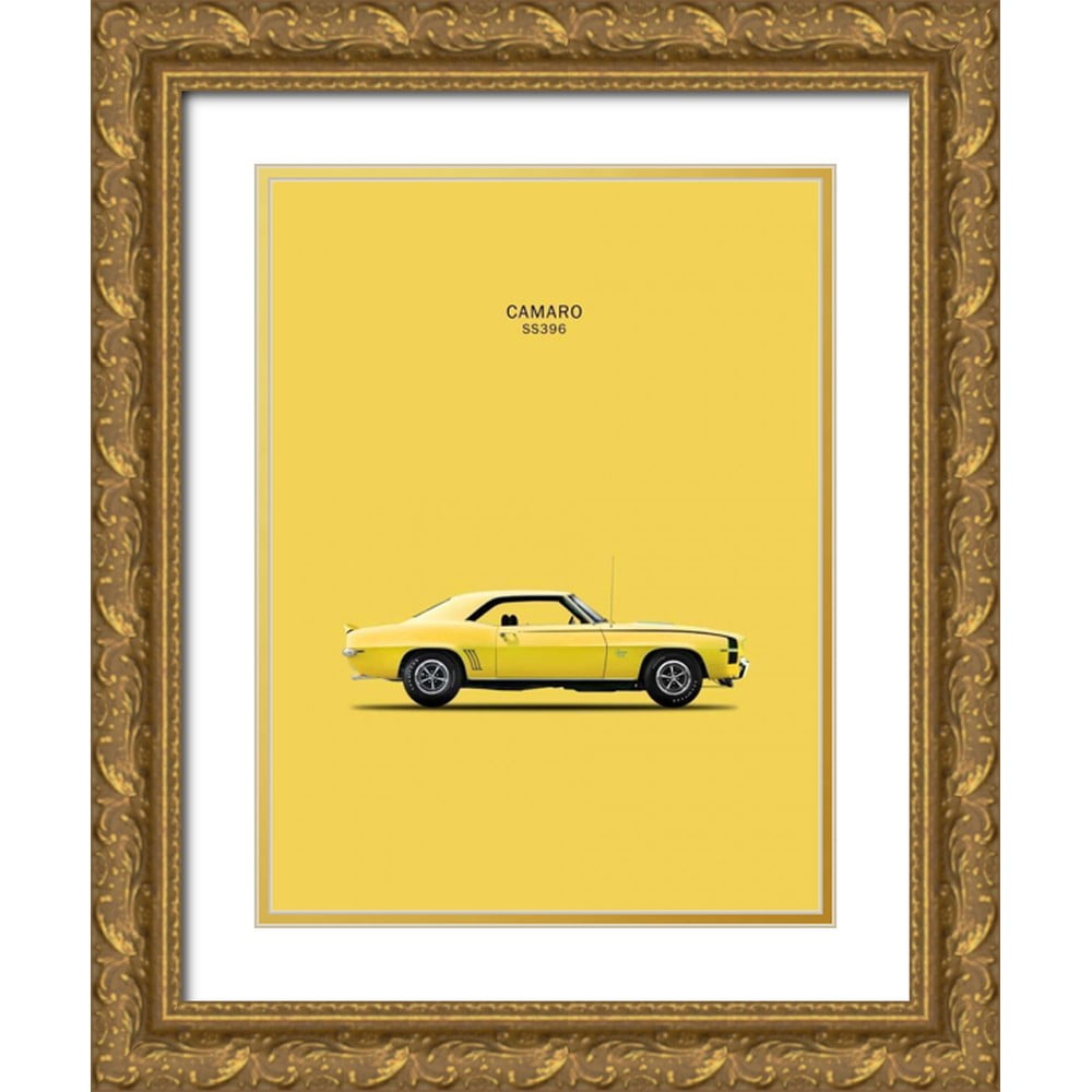 Rogan, Mark 12x14 Gold Ornate Wood Framed with Double Matting Museum ...