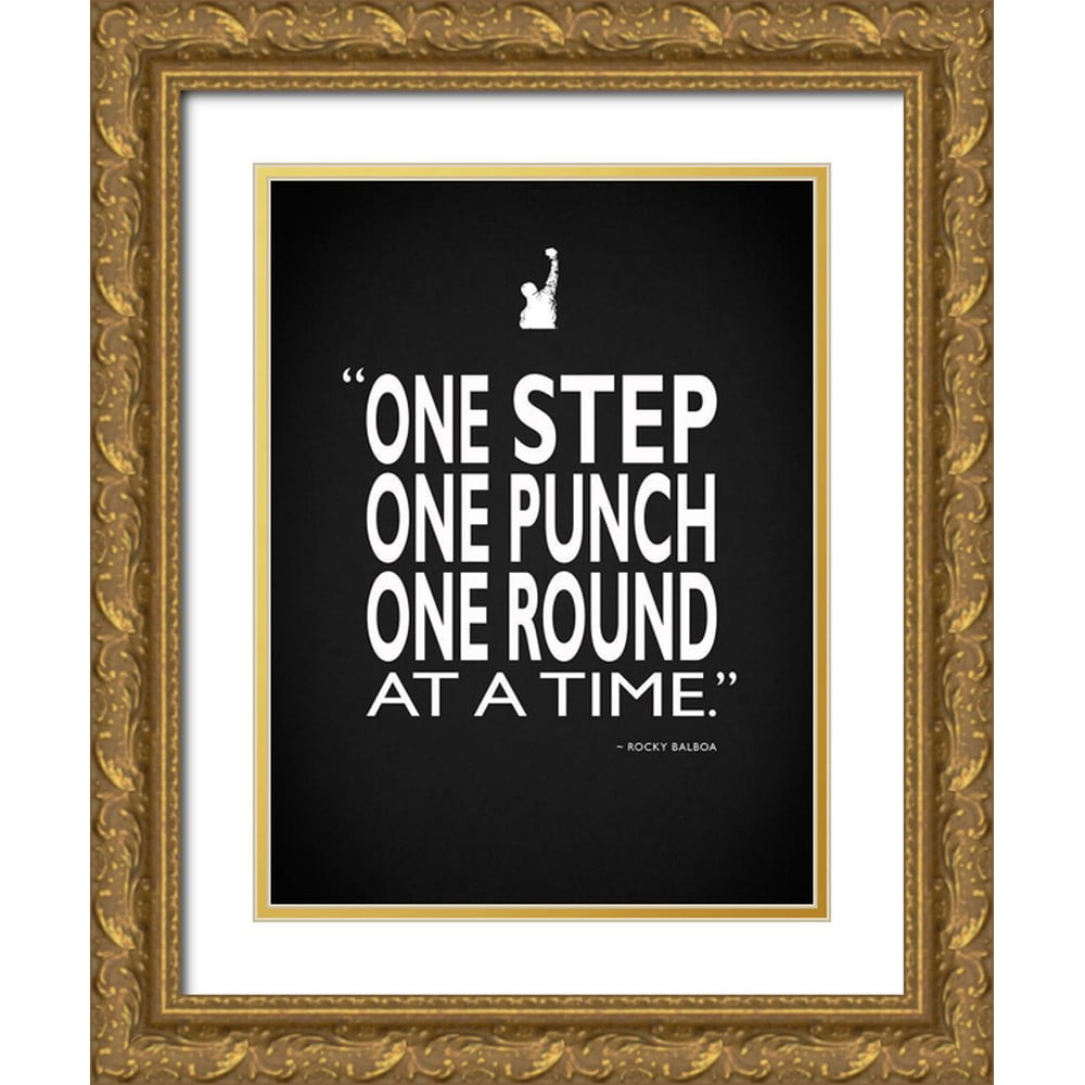 Rogan, Mark 12x14 Gold Ornate Wood Framed with Double Matting Museum ...