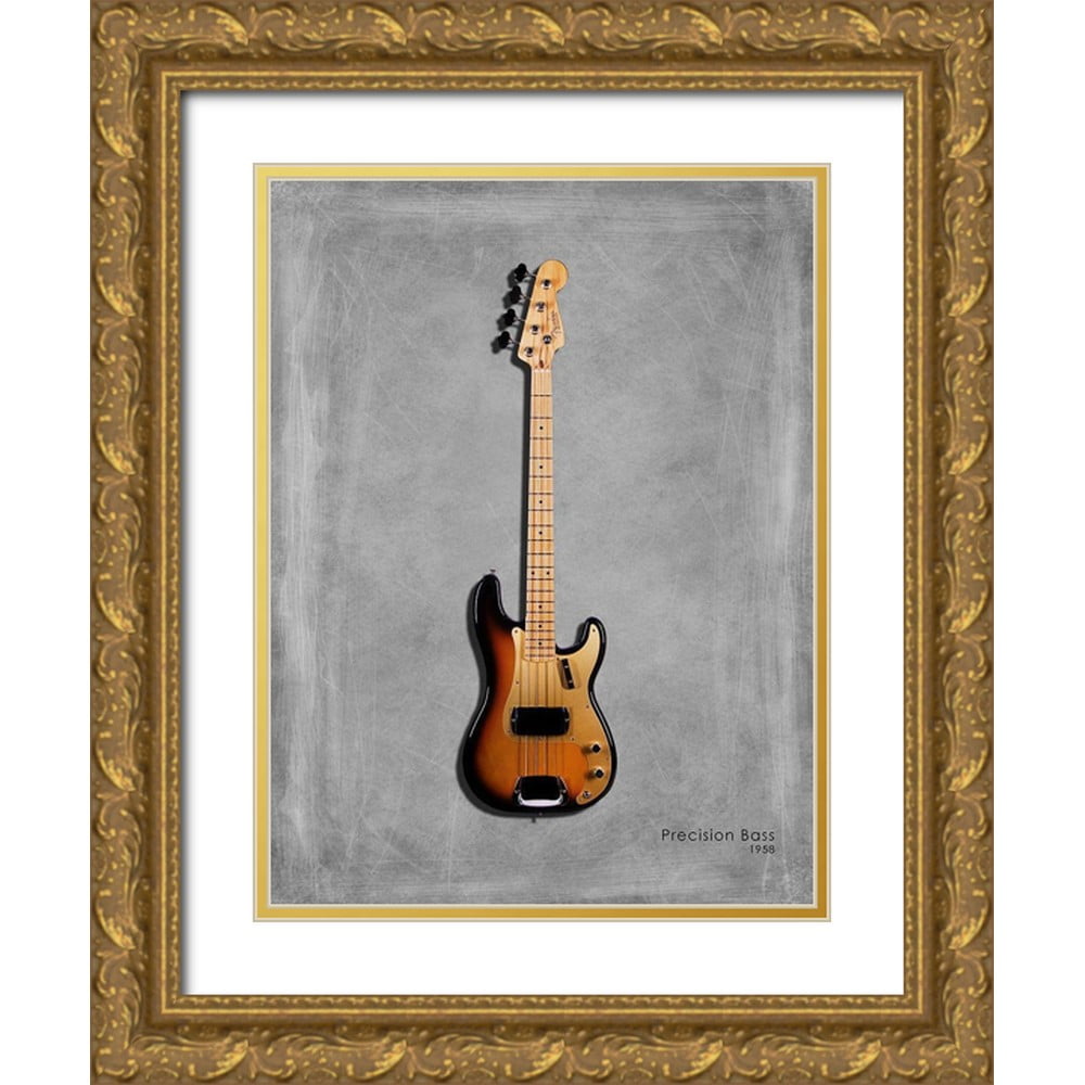 Rogan, Mark 12x14 Gold Ornate Wood Framed with Double Matting Museum Art Print Titled - Fender ...
