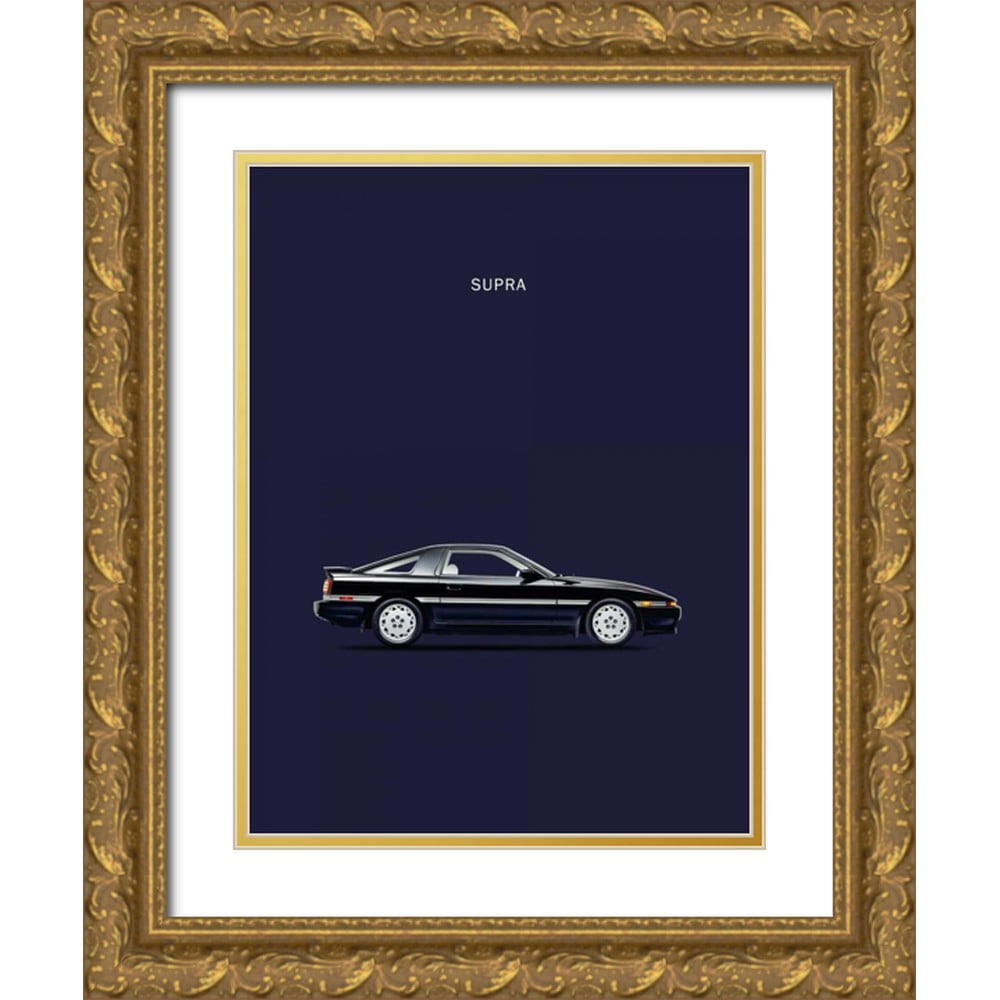 Rogan, Mark 12x14 Gold Ornate Wood Framed with Double Matting Museum ...