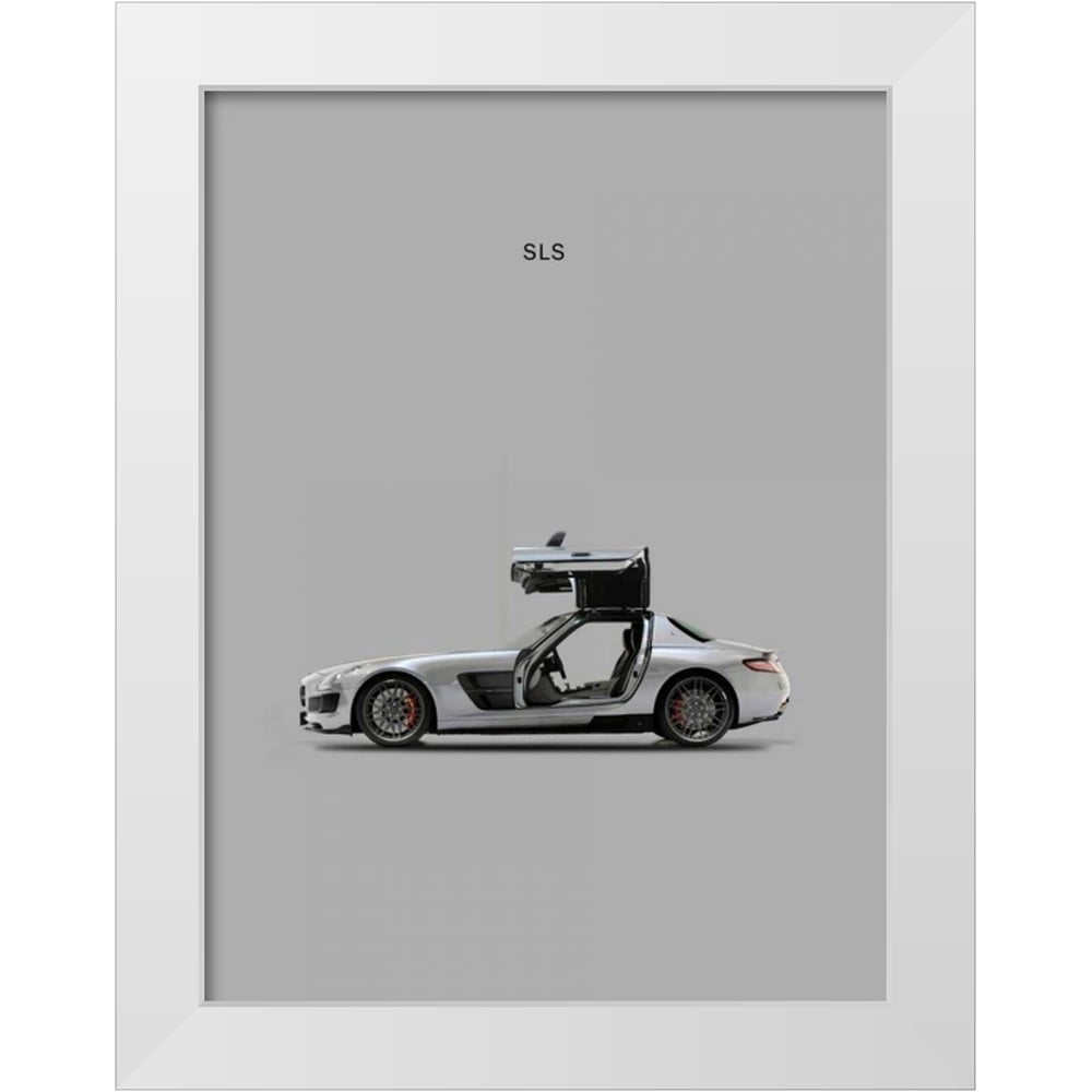 Rogan, Mark 12x14 White Modern Wood Framed Museum Art Print Titled ...
