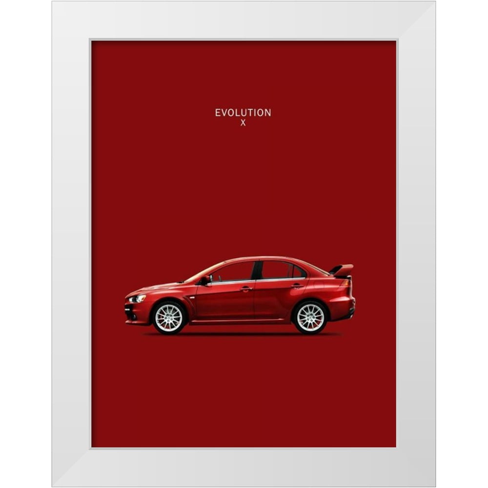 Rogan, Mark 12x14 White Modern Wood Framed Museum Art Print Titled ...