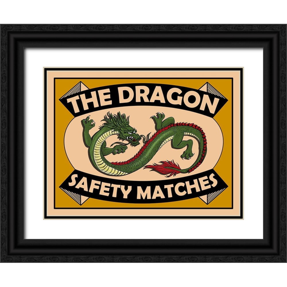 Rogan, Mark 14x12 Black Ornate Wood Framed with Double Matting Museum ...