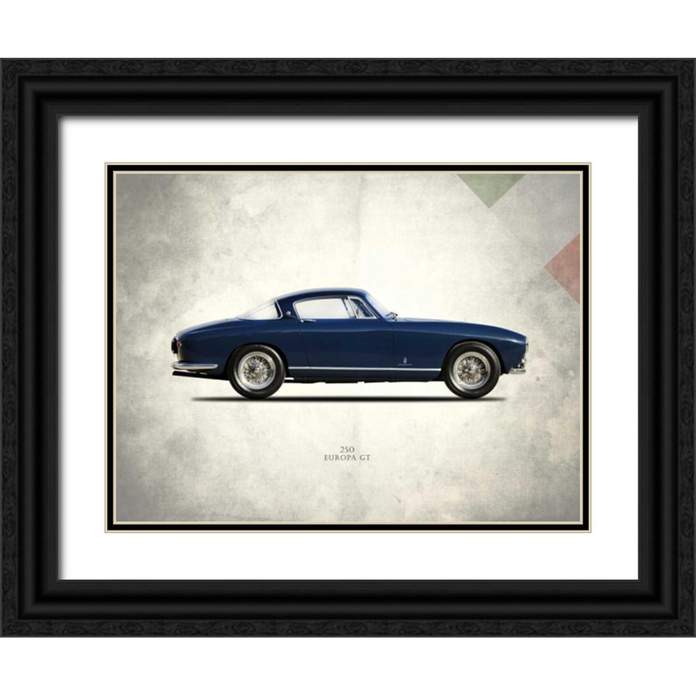 Rogan, Mark 14x12 Black Ornate Wood Framed with Double Matting Museum Art Print Titled - Ferrari ...