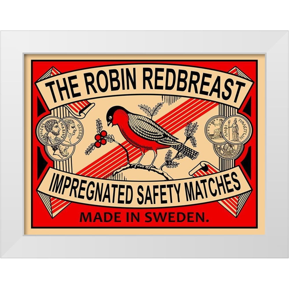 Rogan, Mark 14x12 White Modern Wood Framed Museum Art Print Titled ...