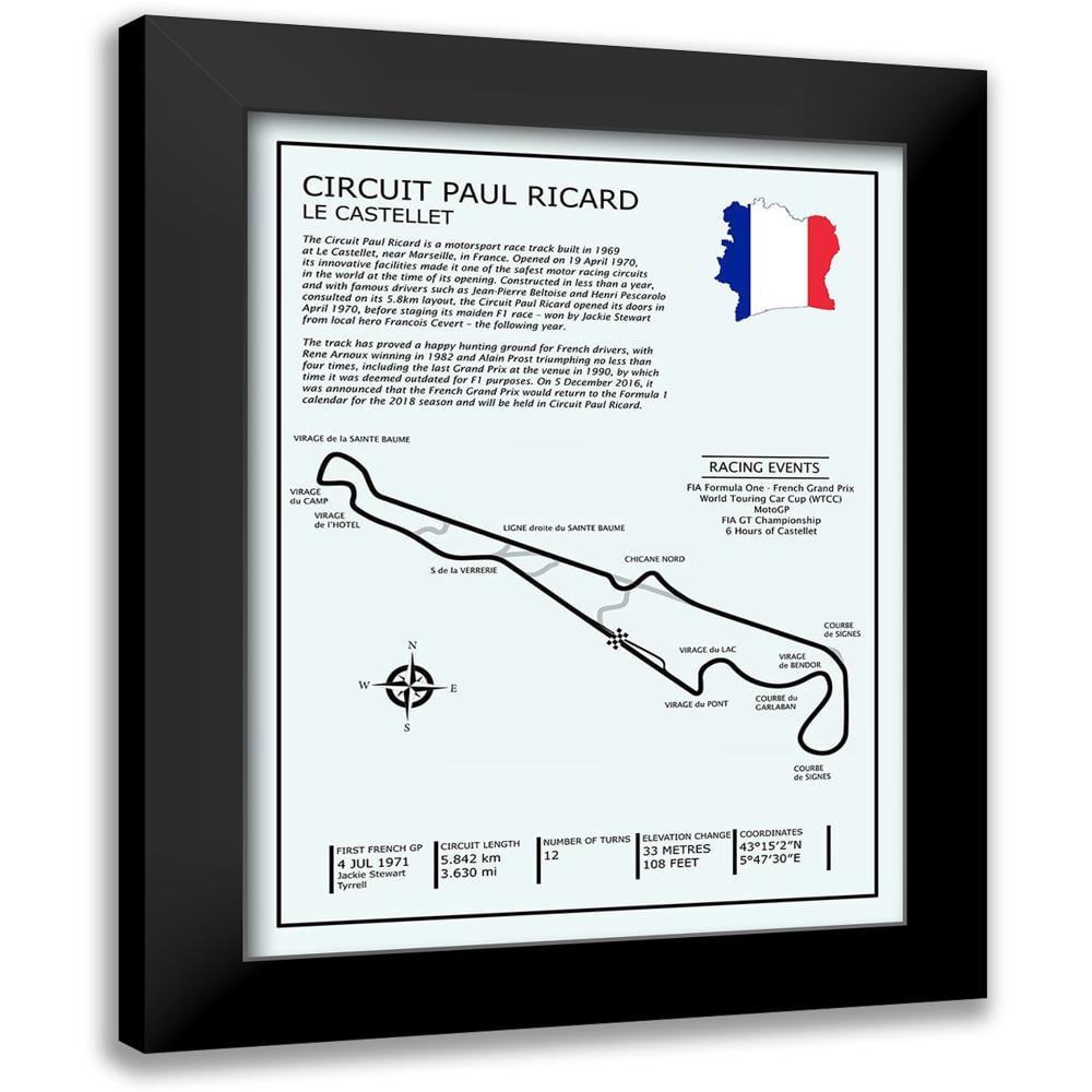 Rogan, Mark 15x18 Black Modern Framed Museum Art Print Titled - Circuit ...