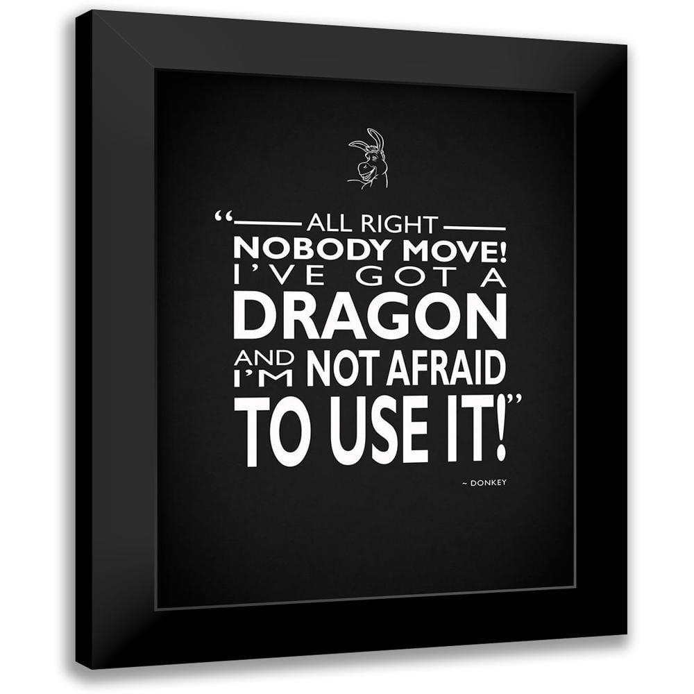 Rogan, Mark 15x18 Black Modern Framed Museum Art Print Titled - Shrek ...