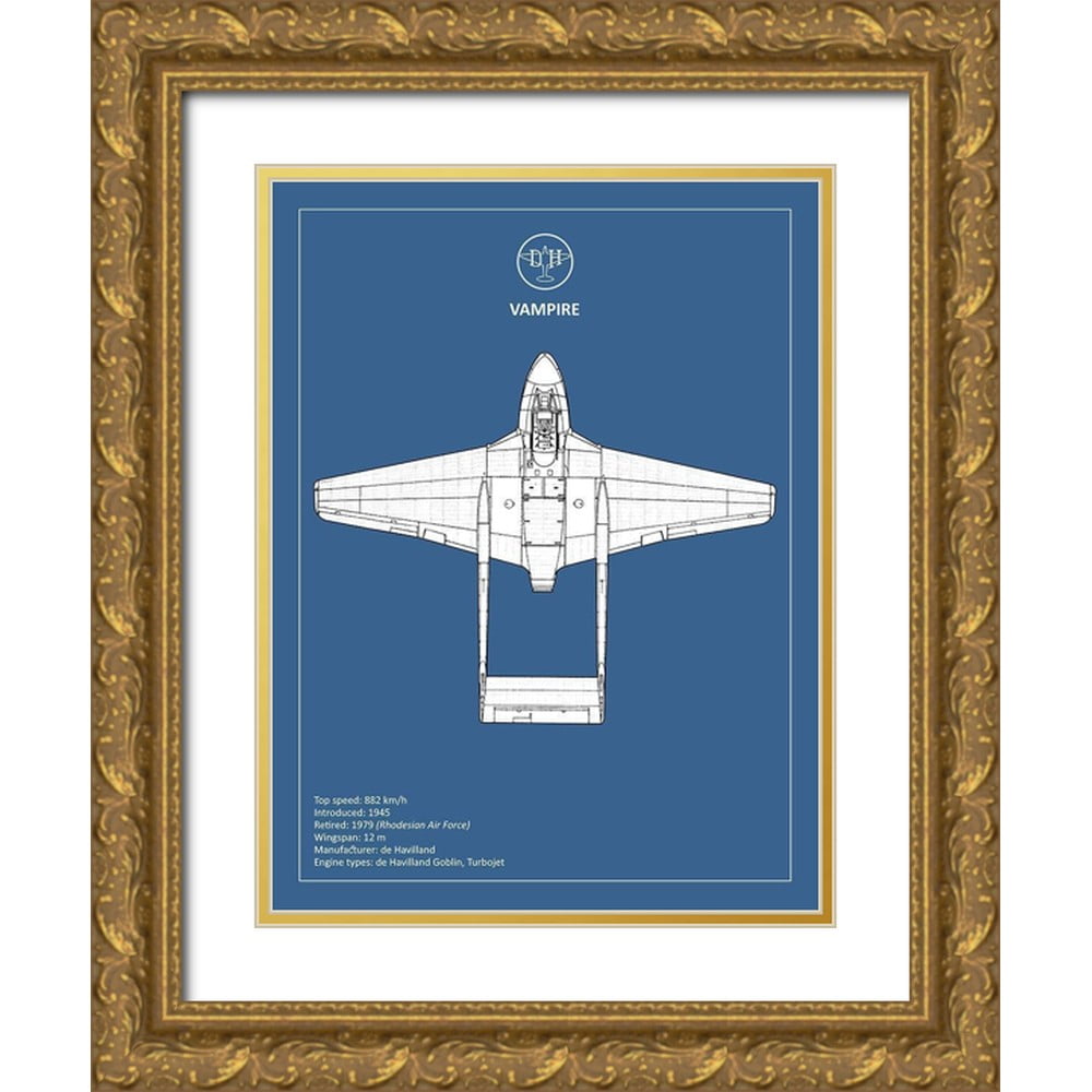 Rogan, Mark 15x18 Gold Ornate Wood Framed with Double Matting Museum Art Print Titled - BP de ...