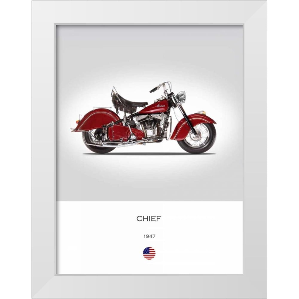 Rogan, Mark 15x18 White Modern Wood Framed Museum Art Print Titled ...