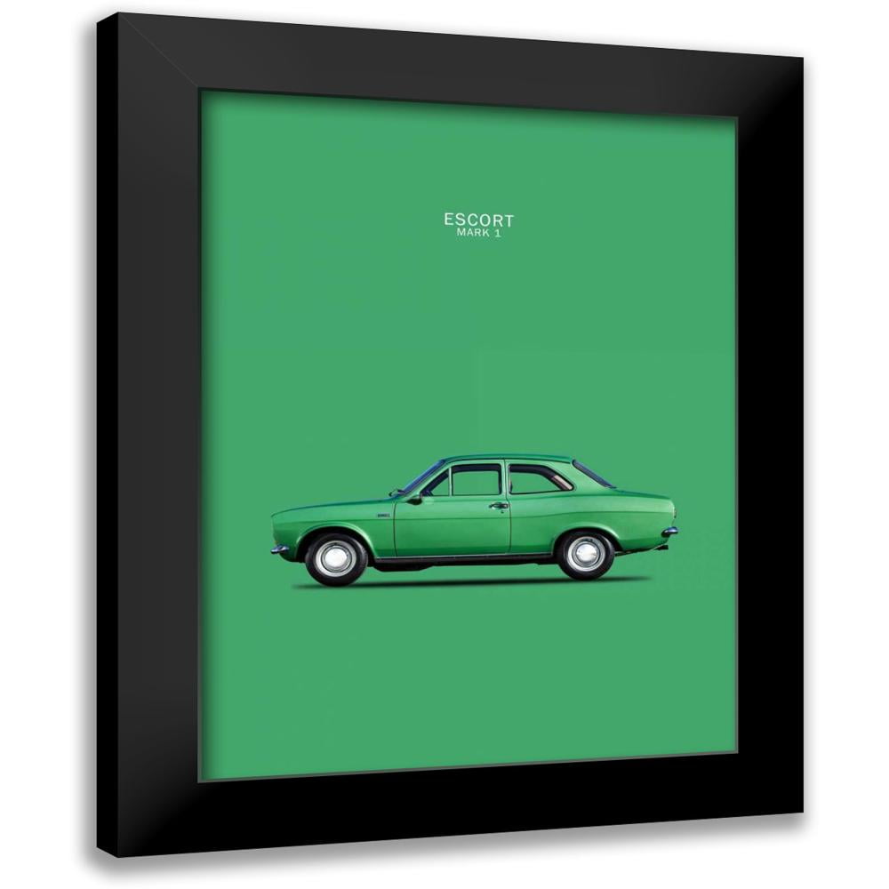 Rogan, Mark 19x24 Black Modern Framed Museum Art Print Titled - Ford Escort Mk1 TwinCam 1968 ...