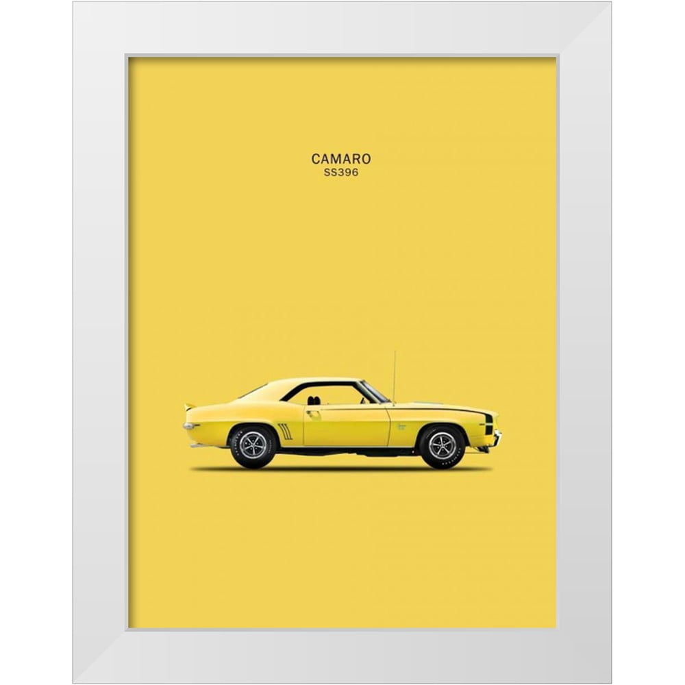 Rogan, Mark 19x24 White Modern Wood Framed Museum Art Print Titled ...
