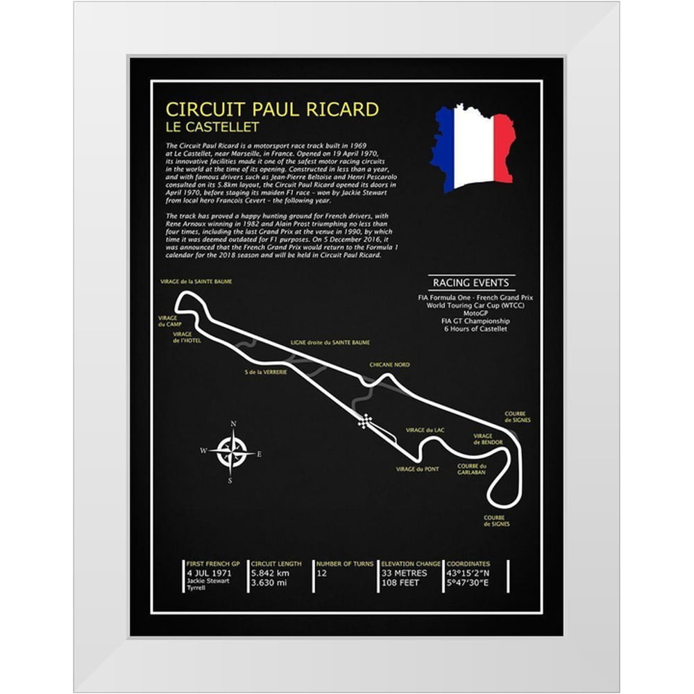 Rogan, Mark 19x24 White Modern Wood Framed Museum Art Print Titled ...