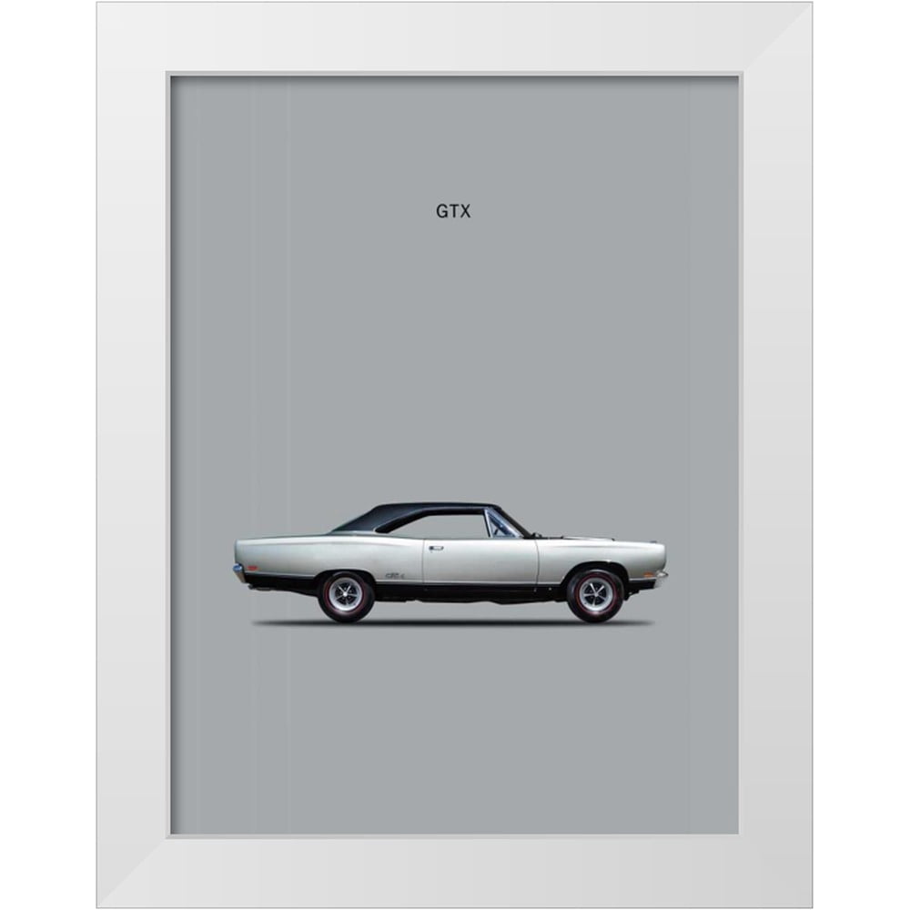 Rogan, Mark 19x24 White Modern Wood Framed Museum Art Print Titled ...