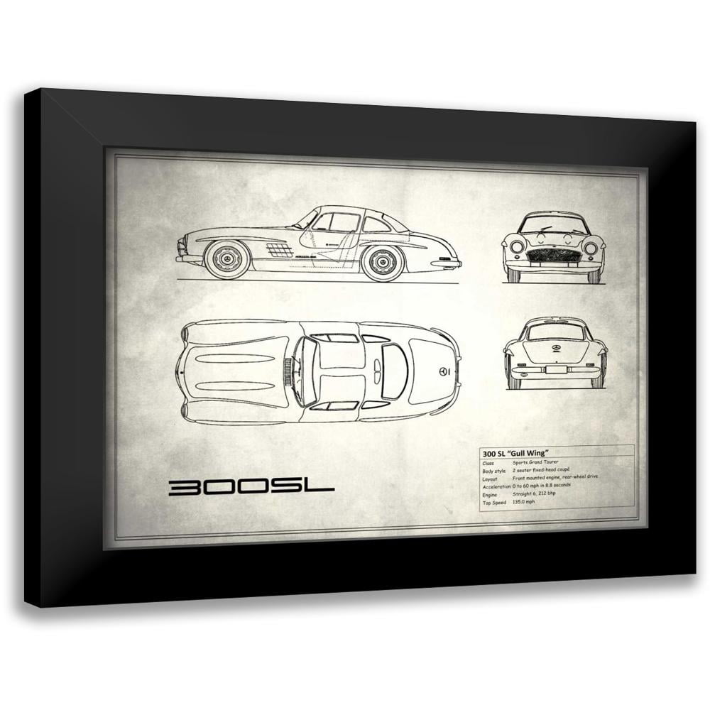 Rogan, Mark 24x19 Black Modern Framed Museum Art Print Titled ...