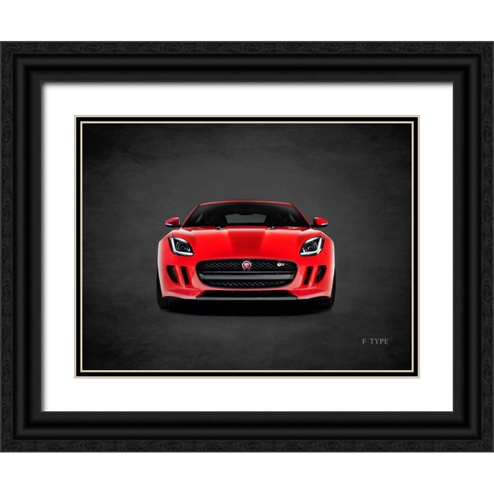 Rogan, Mark 24x19 Black Ornate Wood Framed with Double Matting Museum ...