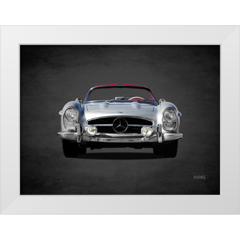 Rogan, Mark 24x19 White Modern Wood Framed Museum Art Print Titled ...