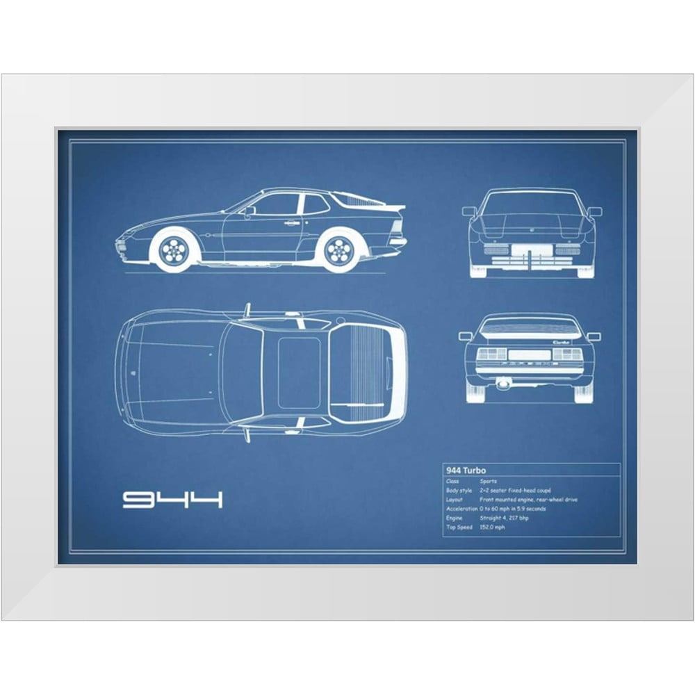 Rogan, Mark 24x19 White Modern Wood Framed Museum Art Print Titled ...