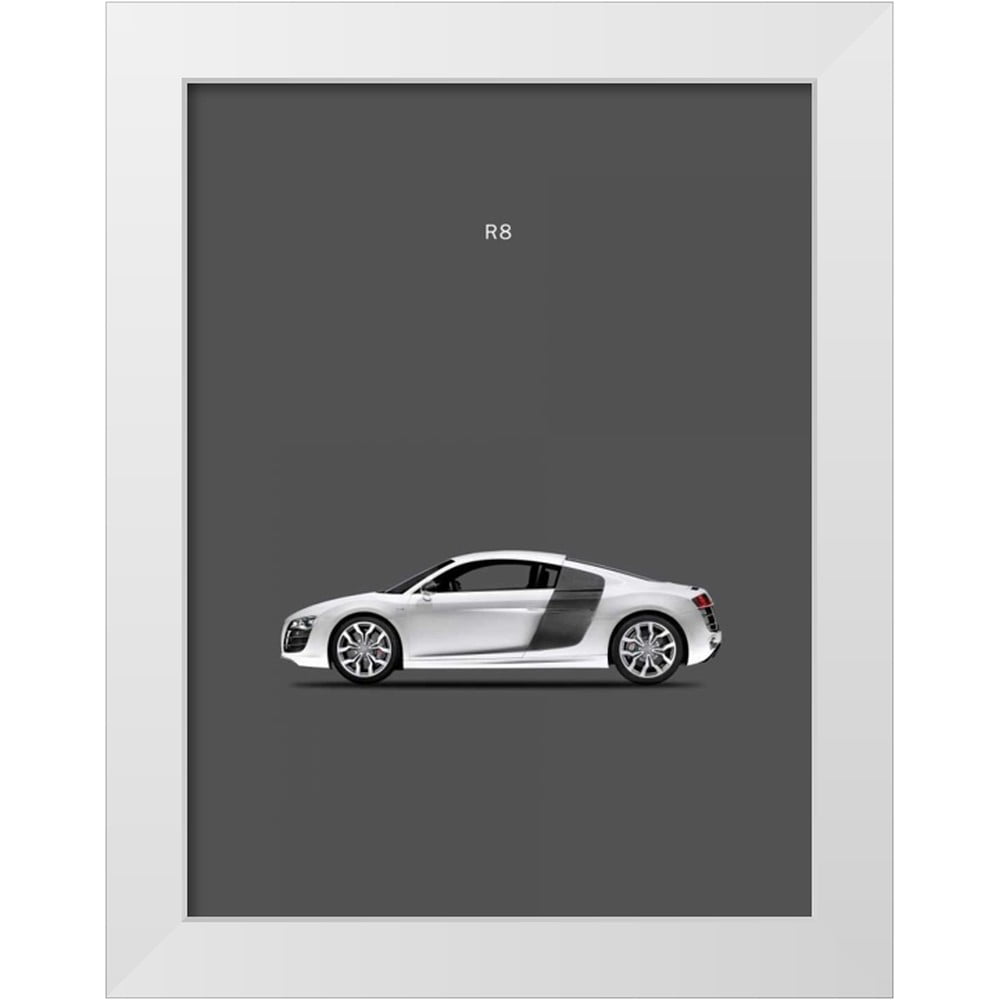Rogan, Mark 25x32 White Modern Wood Framed Museum Art Print Titled ...