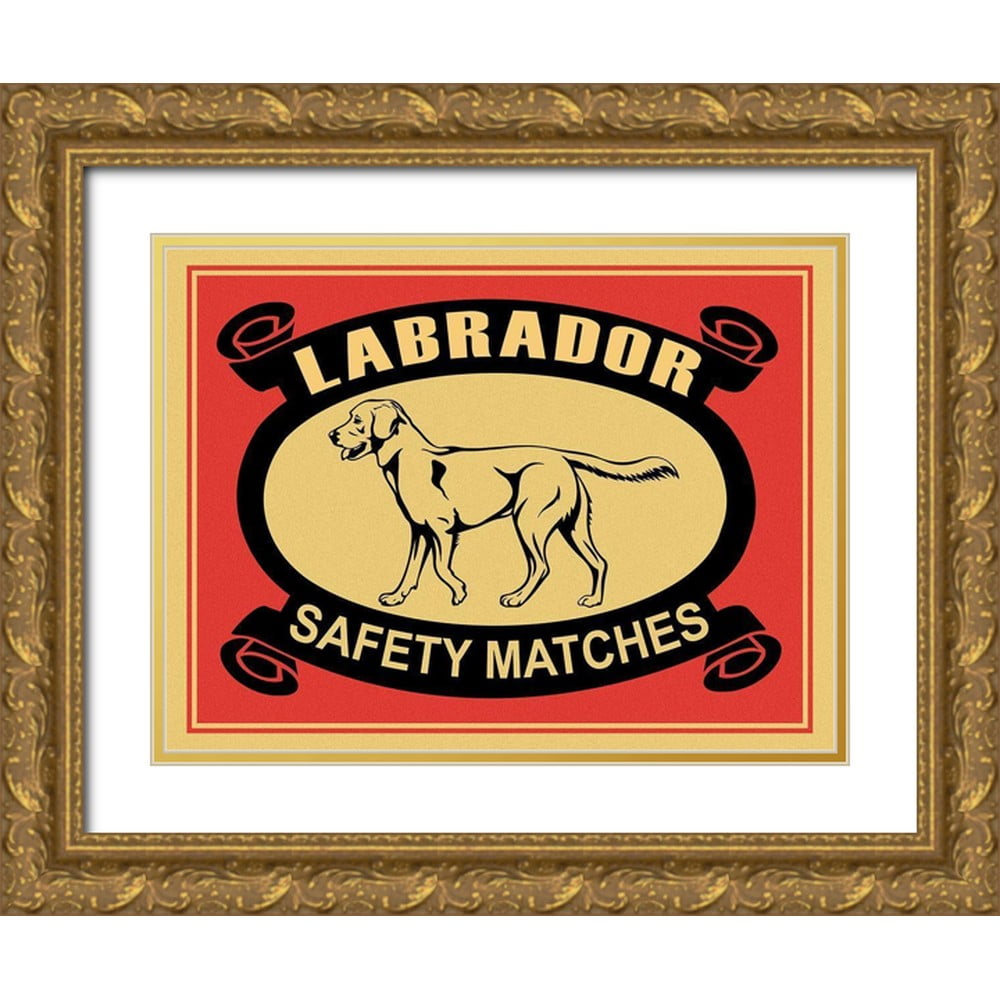 Rogan, Mark 32x25 Gold Ornate Wood Framed with Double Matting Museum ...