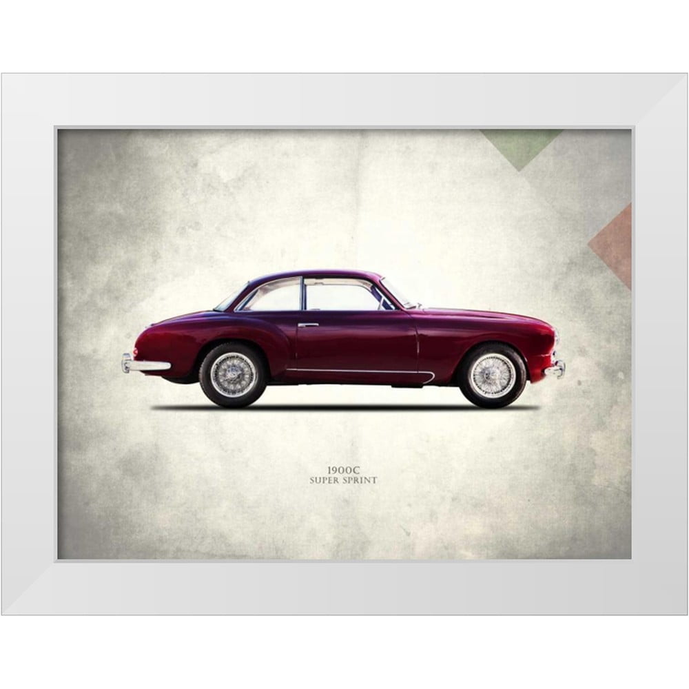 Rogan, Mark 32x25 White Modern Wood Framed Museum Art Print Titled ...