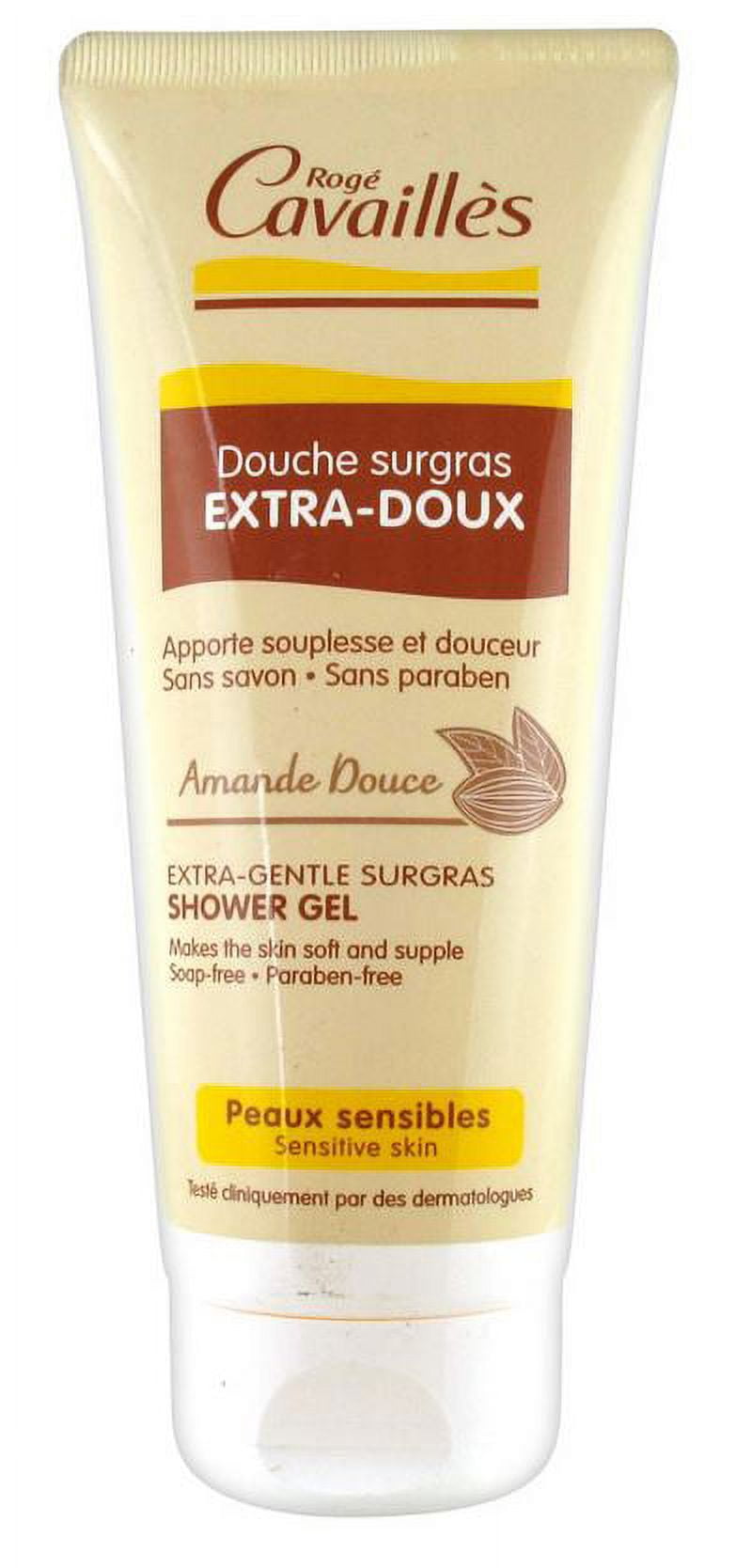 Roge Cavailles Extra-Gentle Surgras Shower Gel Sweet Almond 200ml ...
