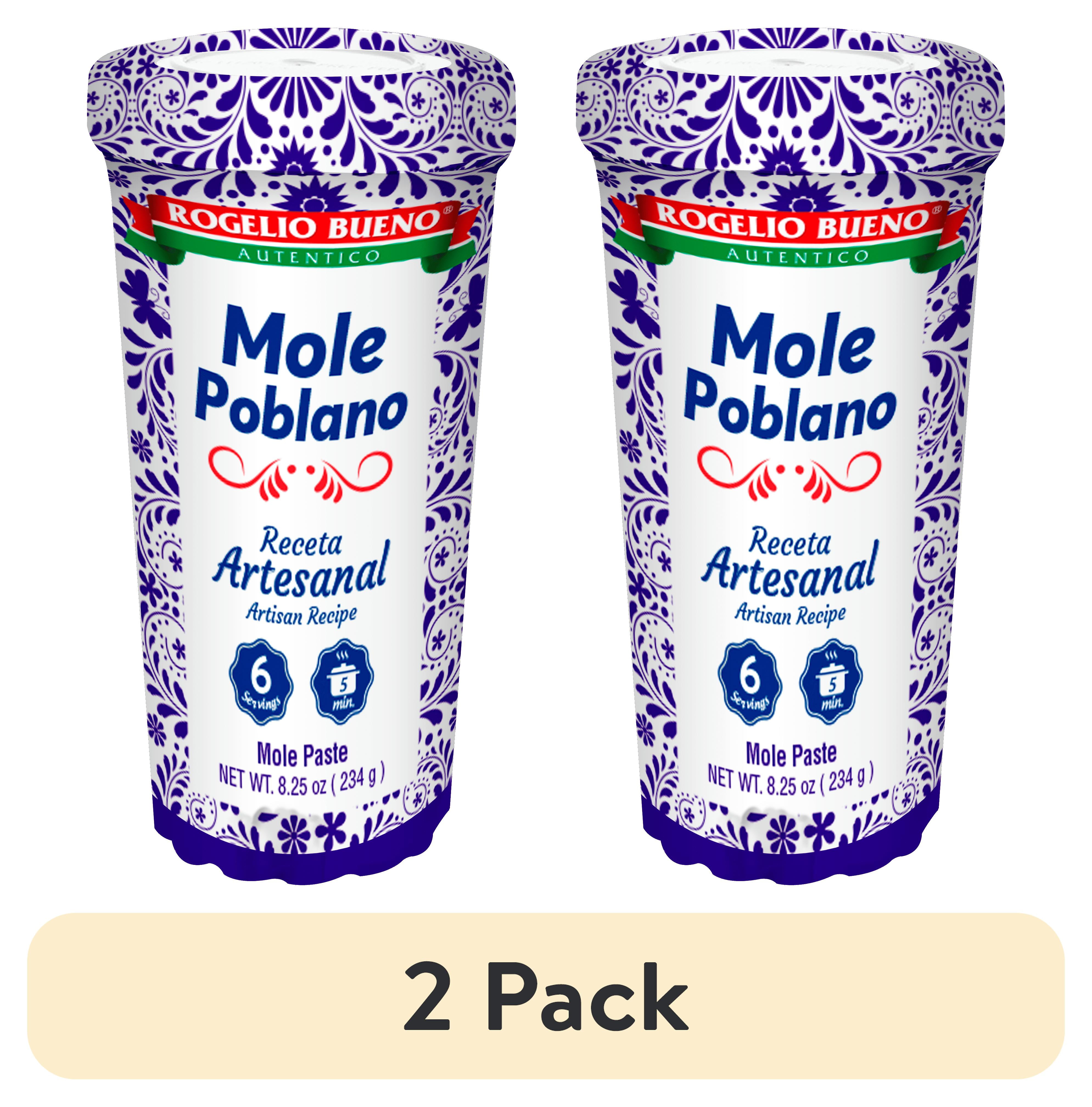 (2 pack) Rogelio Bueno Artisan Mole Poblano 8.25 oz. - Walmart.com