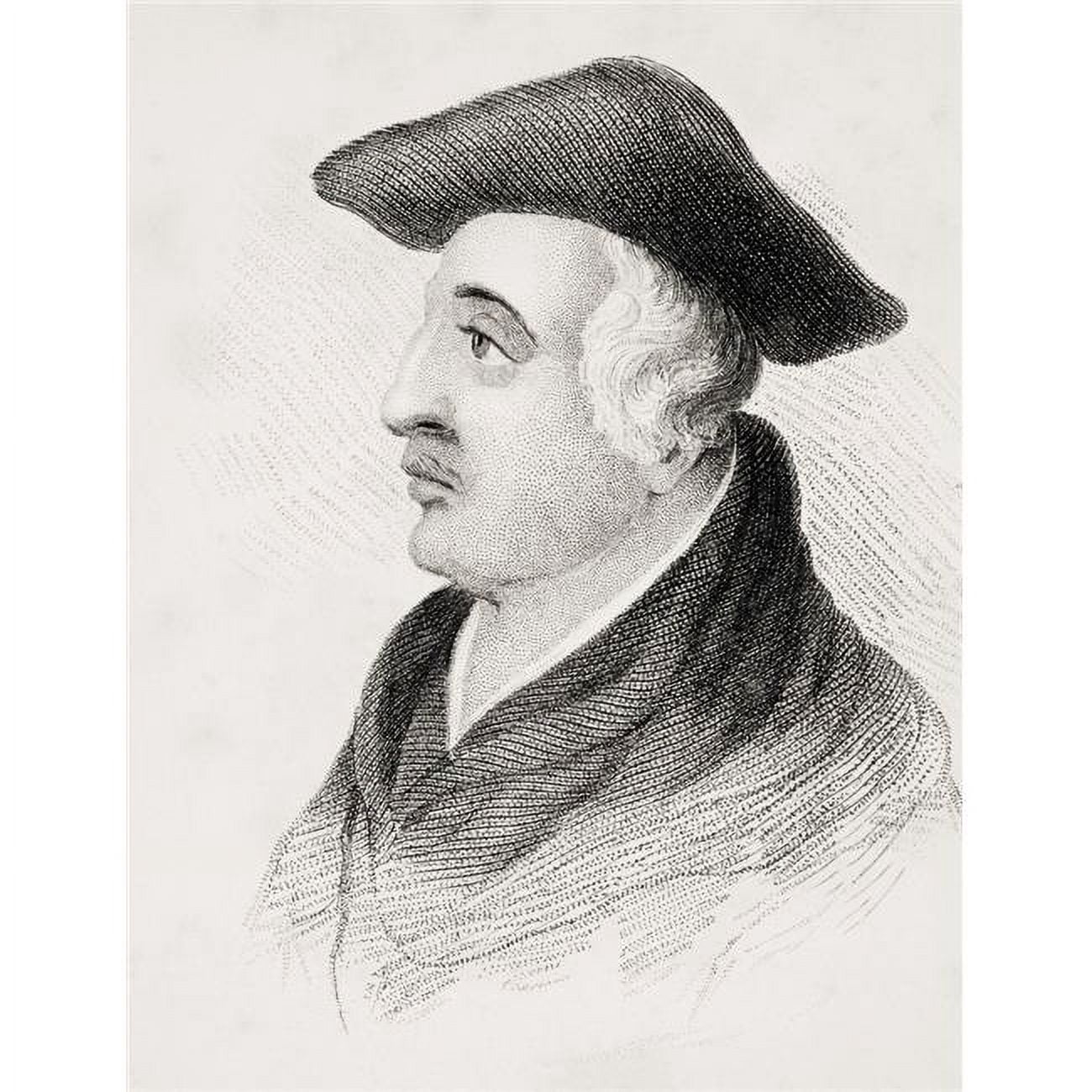 Roger Bacon C1214-1294 English Philosopher & Fransican Friar From Old ...