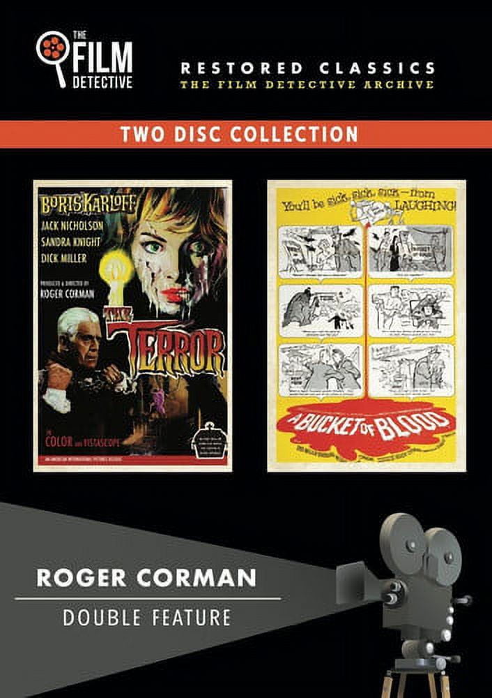 Roger Corman Double Feature (DVD), Team Marketing, Horror - Walmart.com