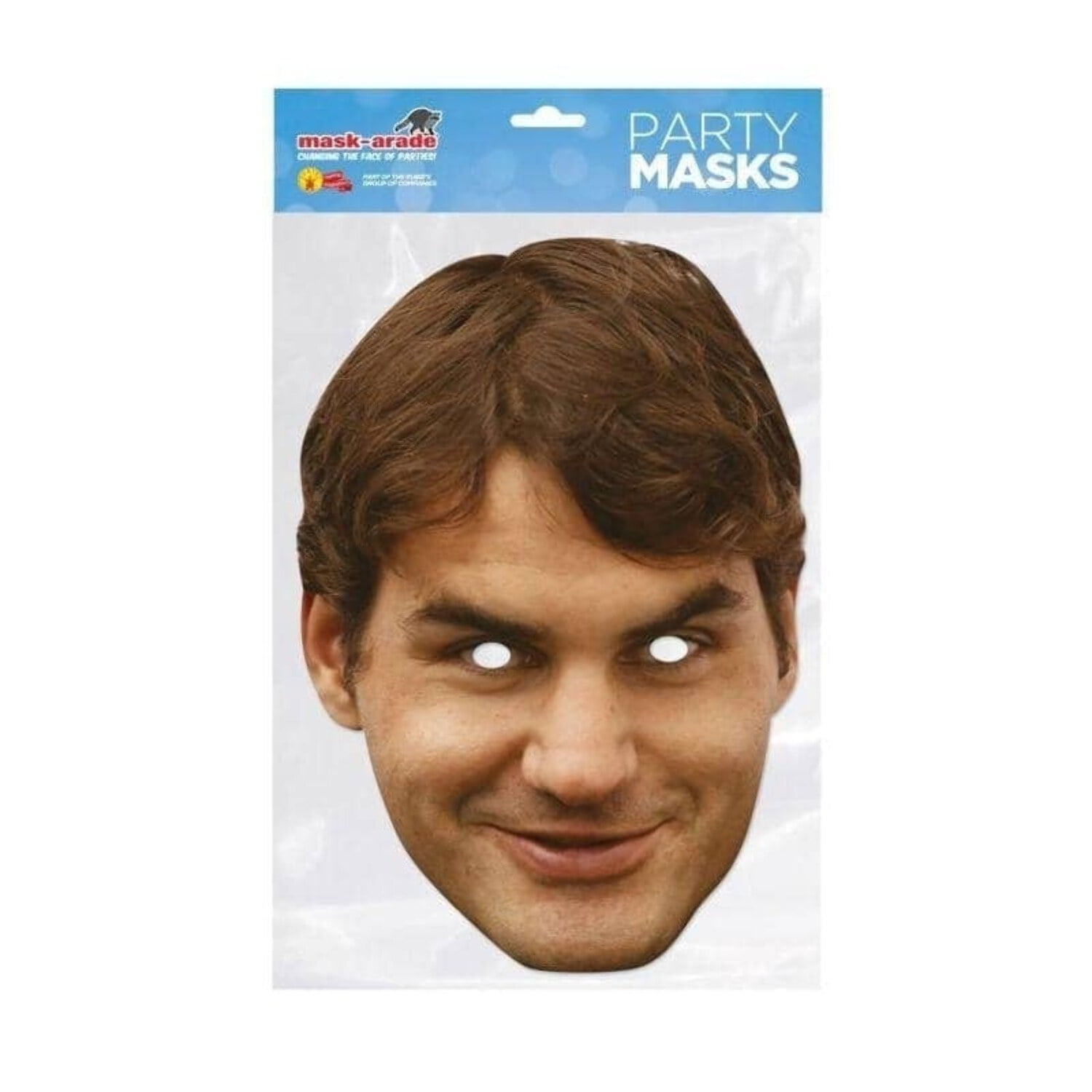 Roger Federer Celebrity Face Mask Arade Generic One Size Unisex Adult ...