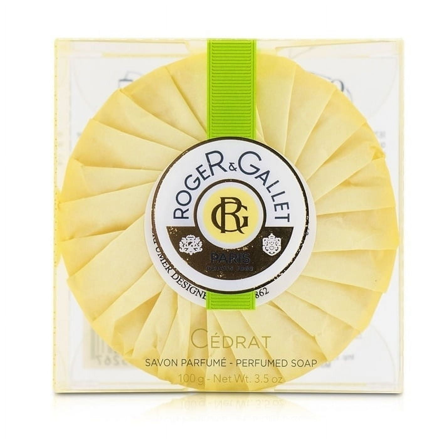 Roger & Gallet Cedrat (Citron) Perfumed Soap 100g/3.5oz - Walmart.com