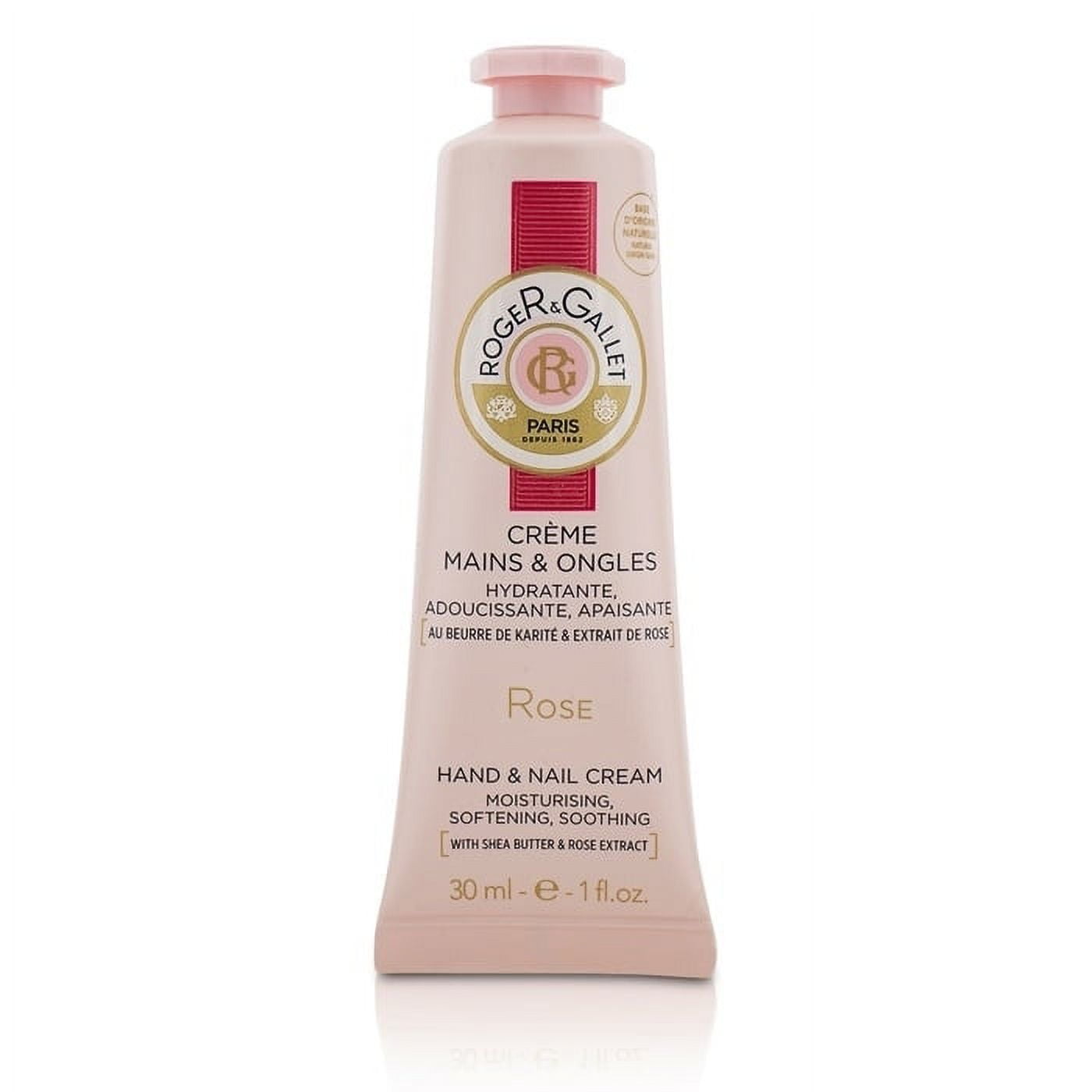 Roger & Gallet Rose Hand & Nail Cream 30ml/1oz - Walmart.com