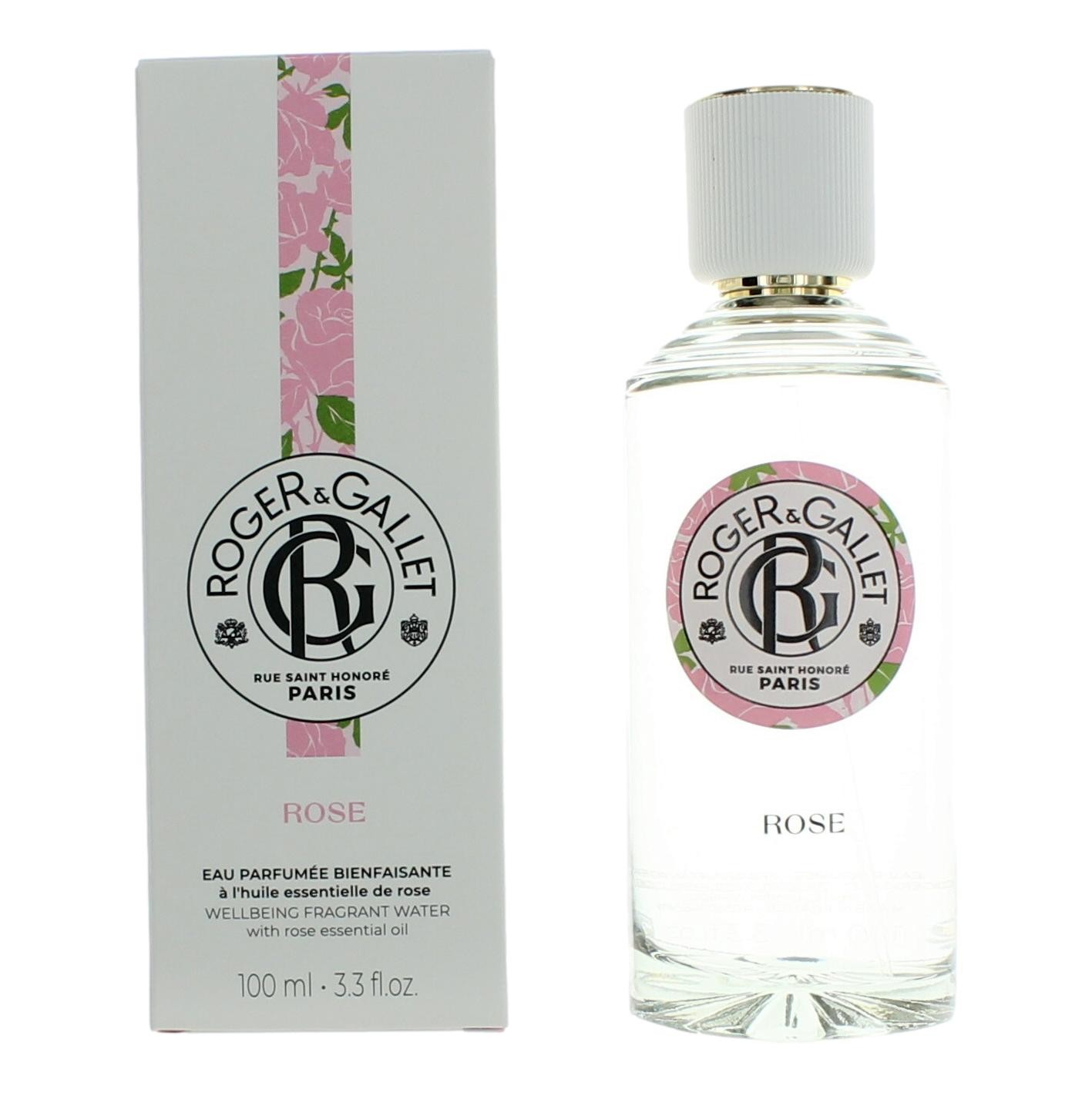 Roger & Gallet Rose Wellbeing Fragrant Water Spray , 3.3 oz Spray ...