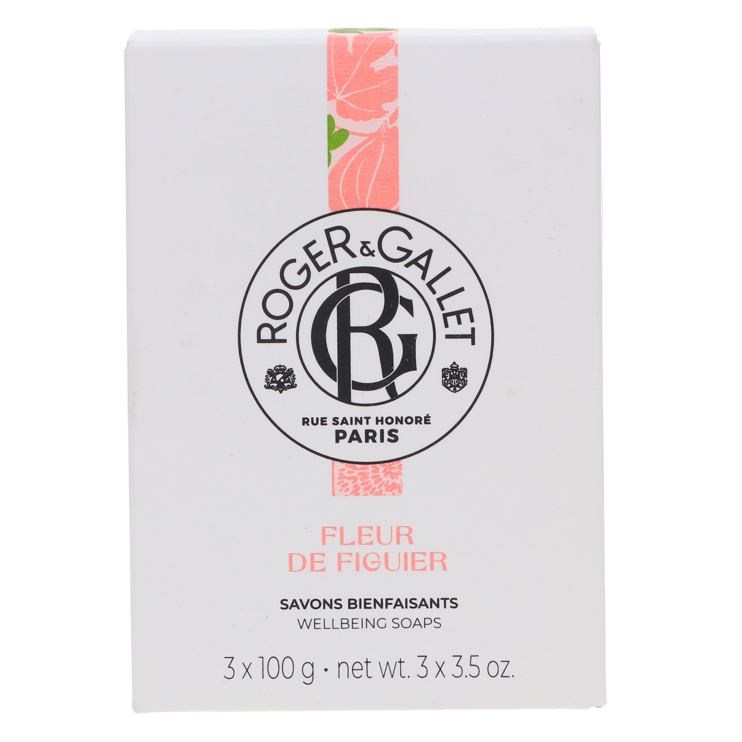 Roger&Gallet Wellbeing Soaps De Figuier 10.5 oz - Walmart.com