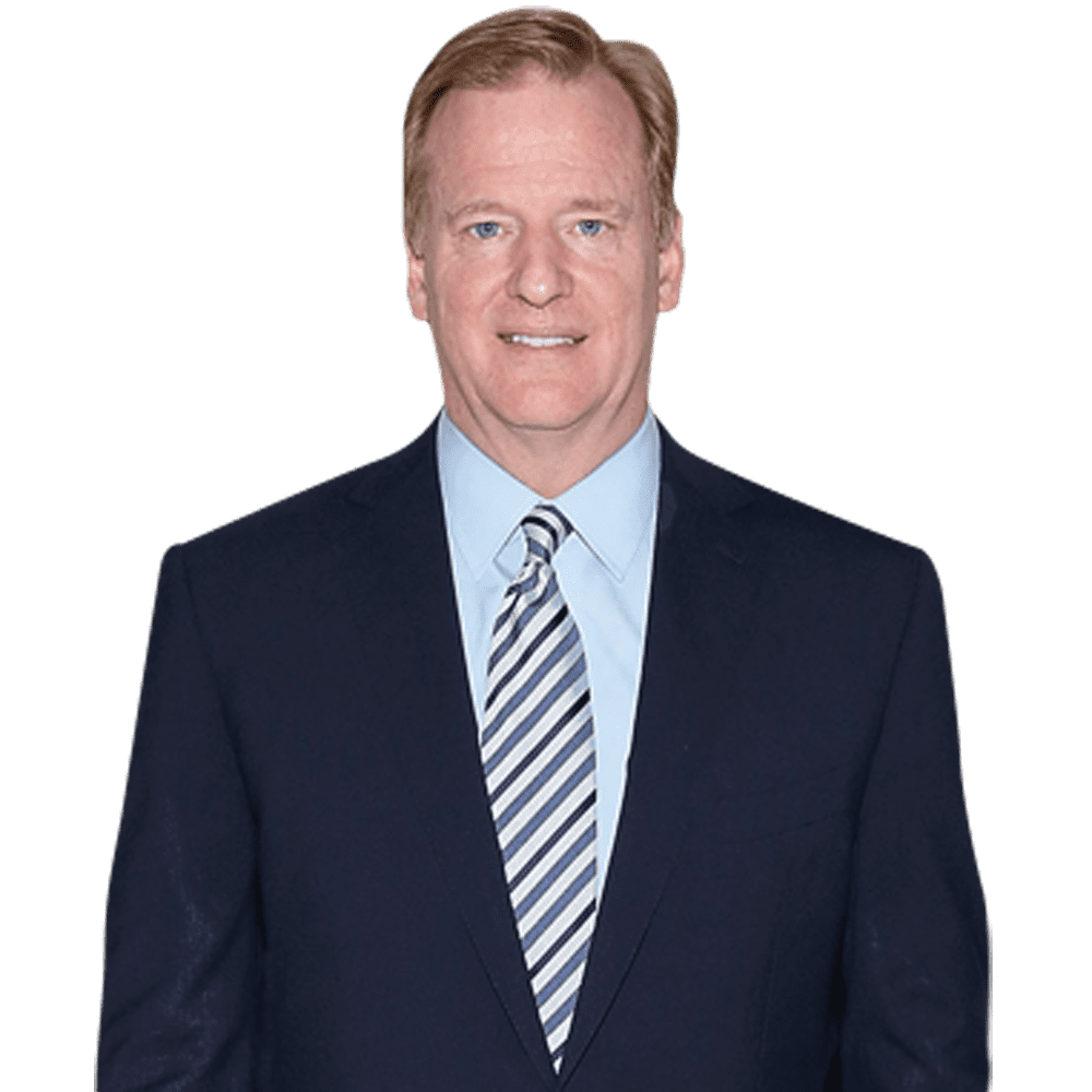 Roger Goodell (Suit) Half Body Buddy Cutout - Walmart.com