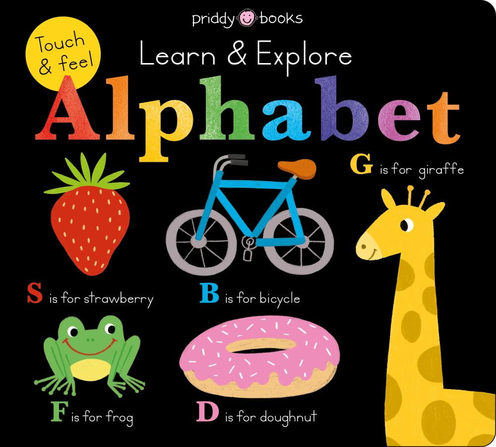 Roger Priddy: Learn and Explore: Alphabet (Board Book) - Walmart.com