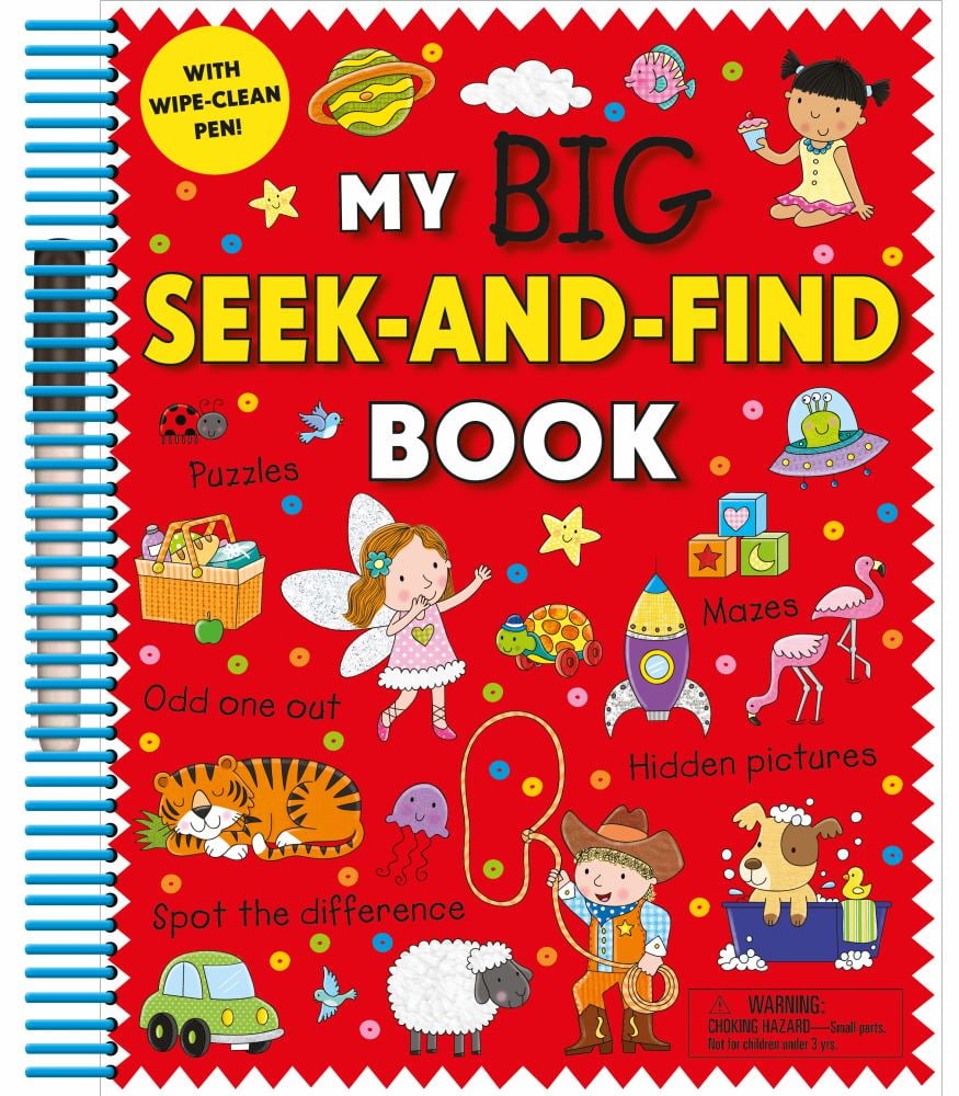 My Big Seek-And-Find Activity Book: Fun Numbers and Pictures for ...